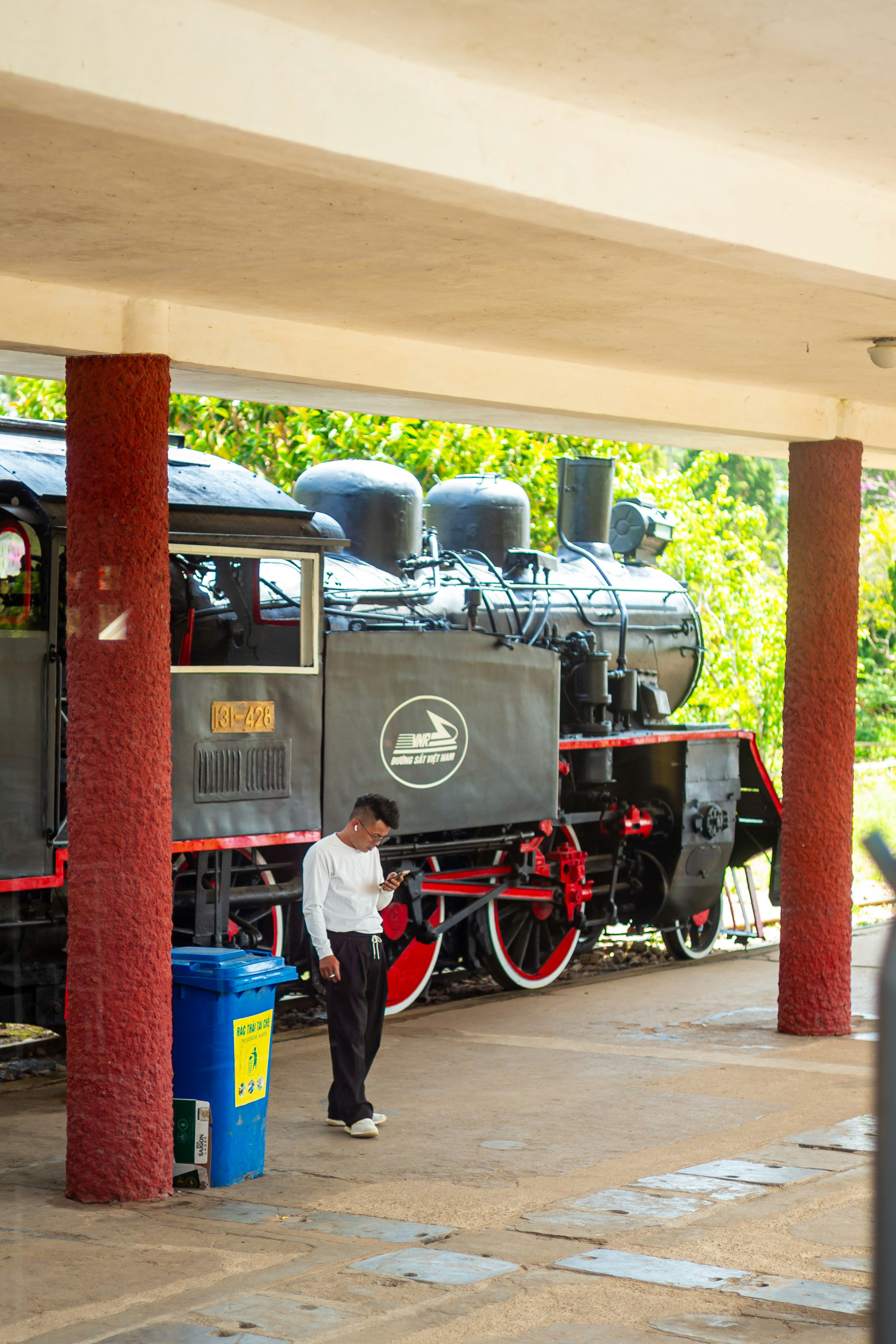 Whispers of the Past: A Train Station Encounter