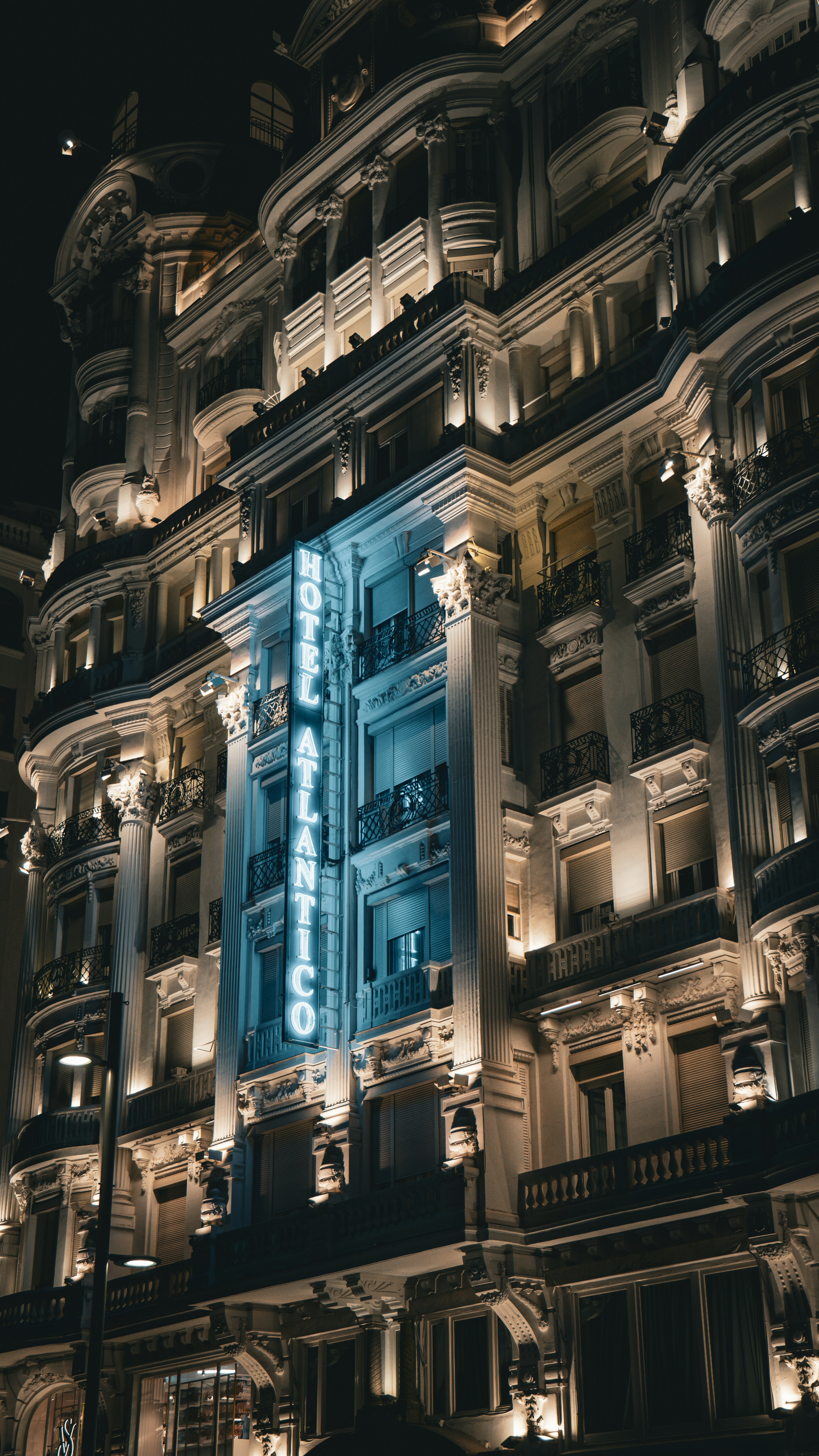 Illuminated Elegance: The Allure of Hotel Atlantico