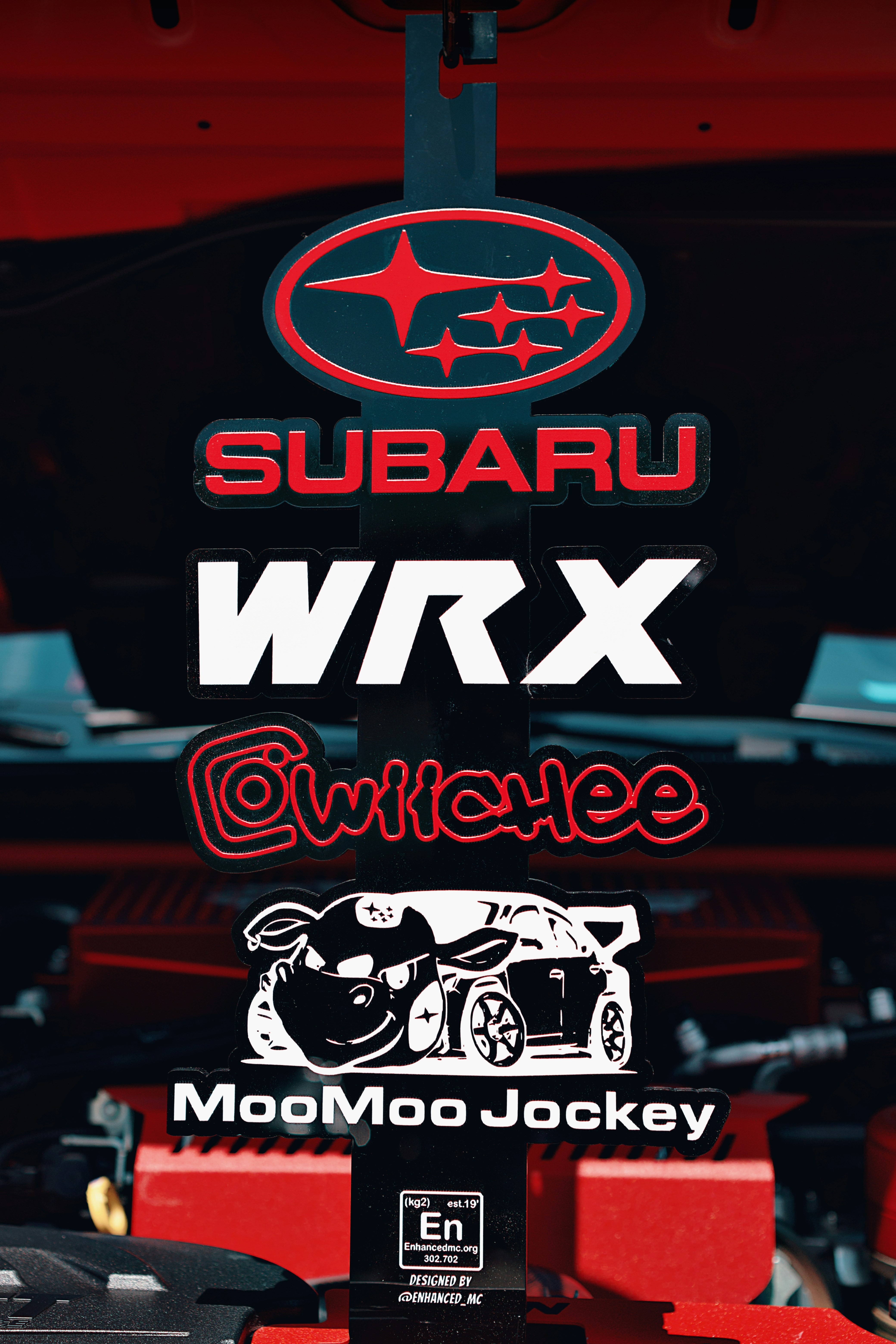 Subaru wrx logo and stickers on a car. photo – Free Car Image on Unsplash