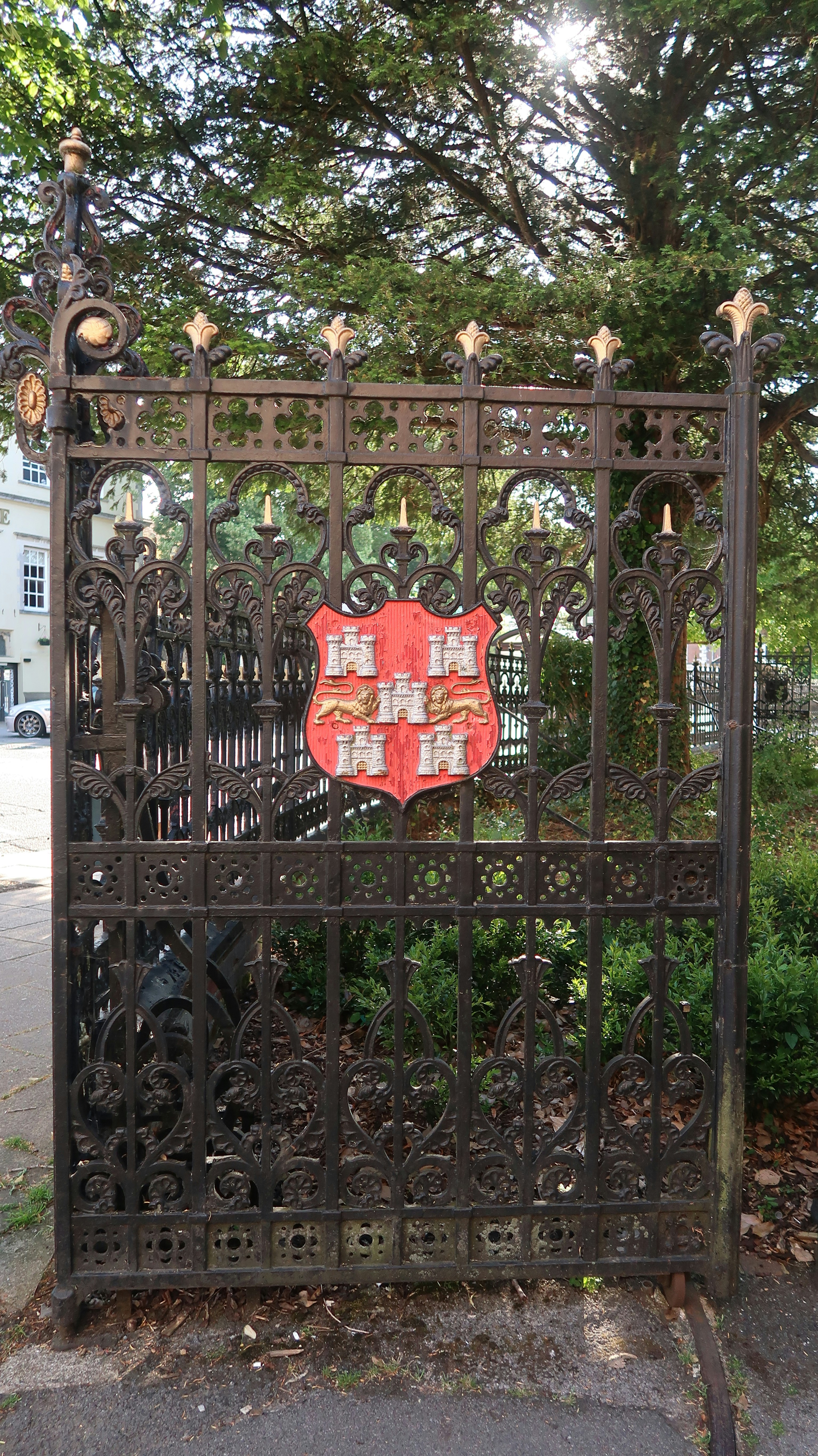 Heraldic Elegance: The Gate of History