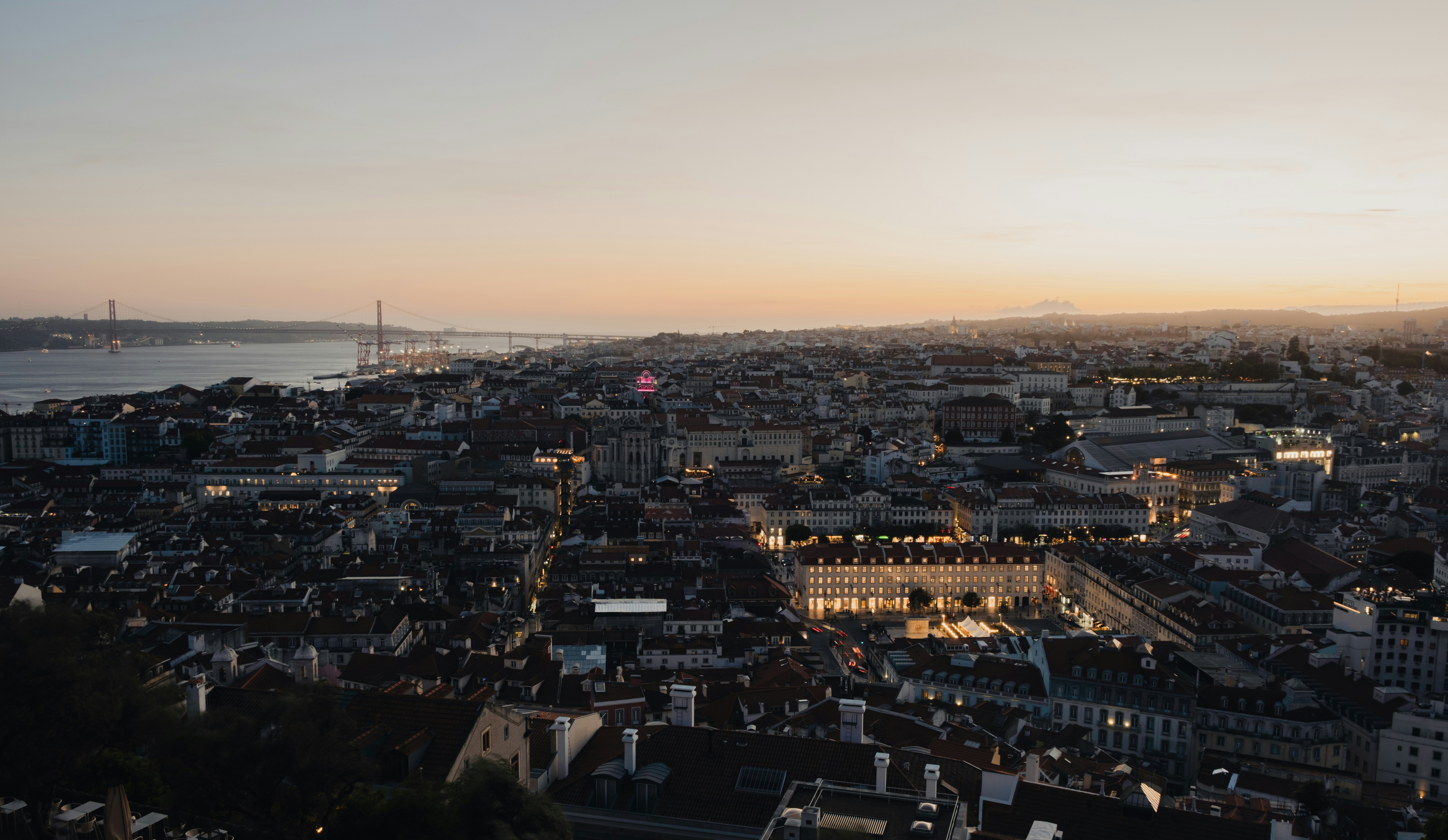 Twilight Over Lisbon: A City Awakens