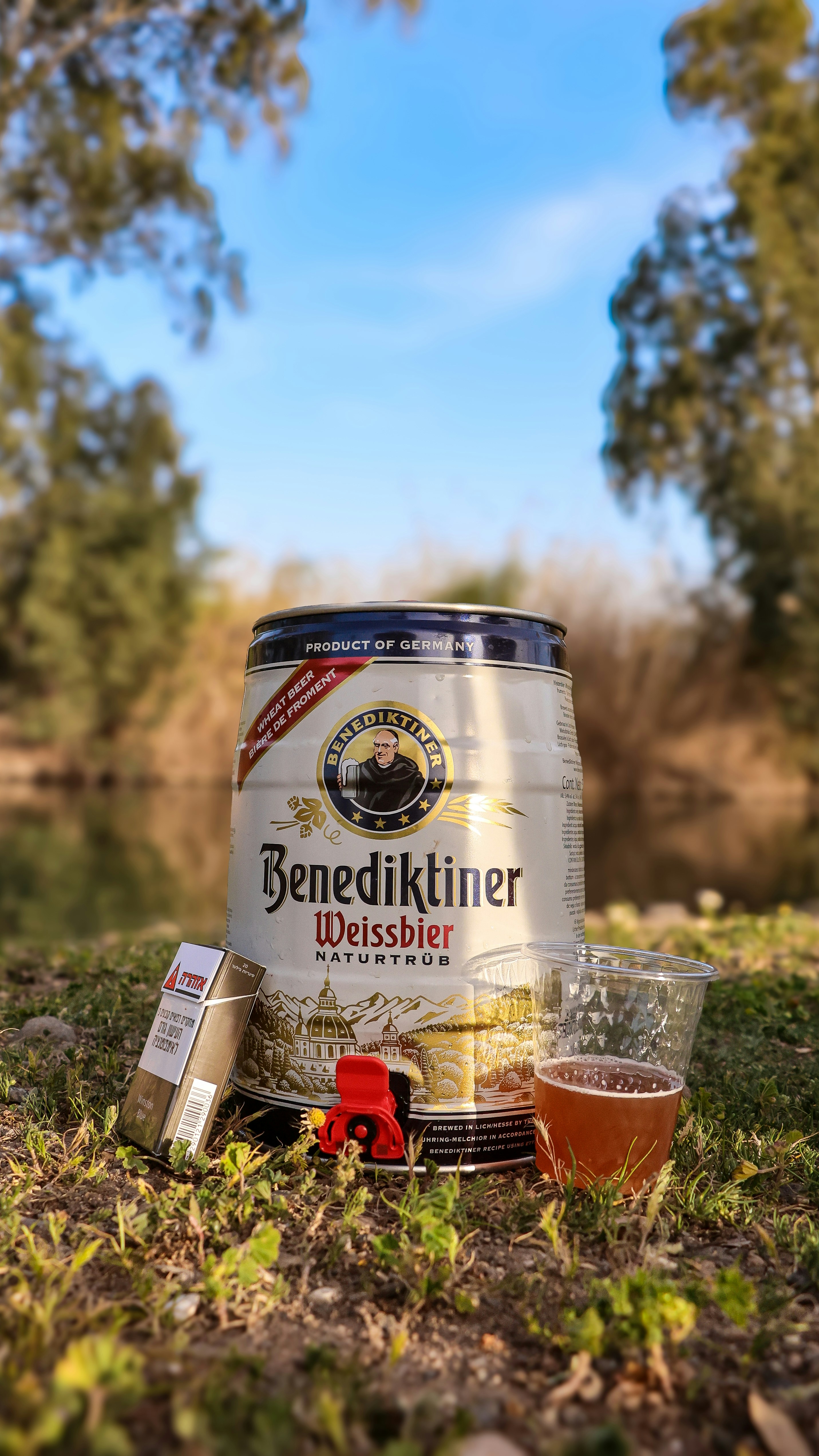 A Toast to Nature's Serenity