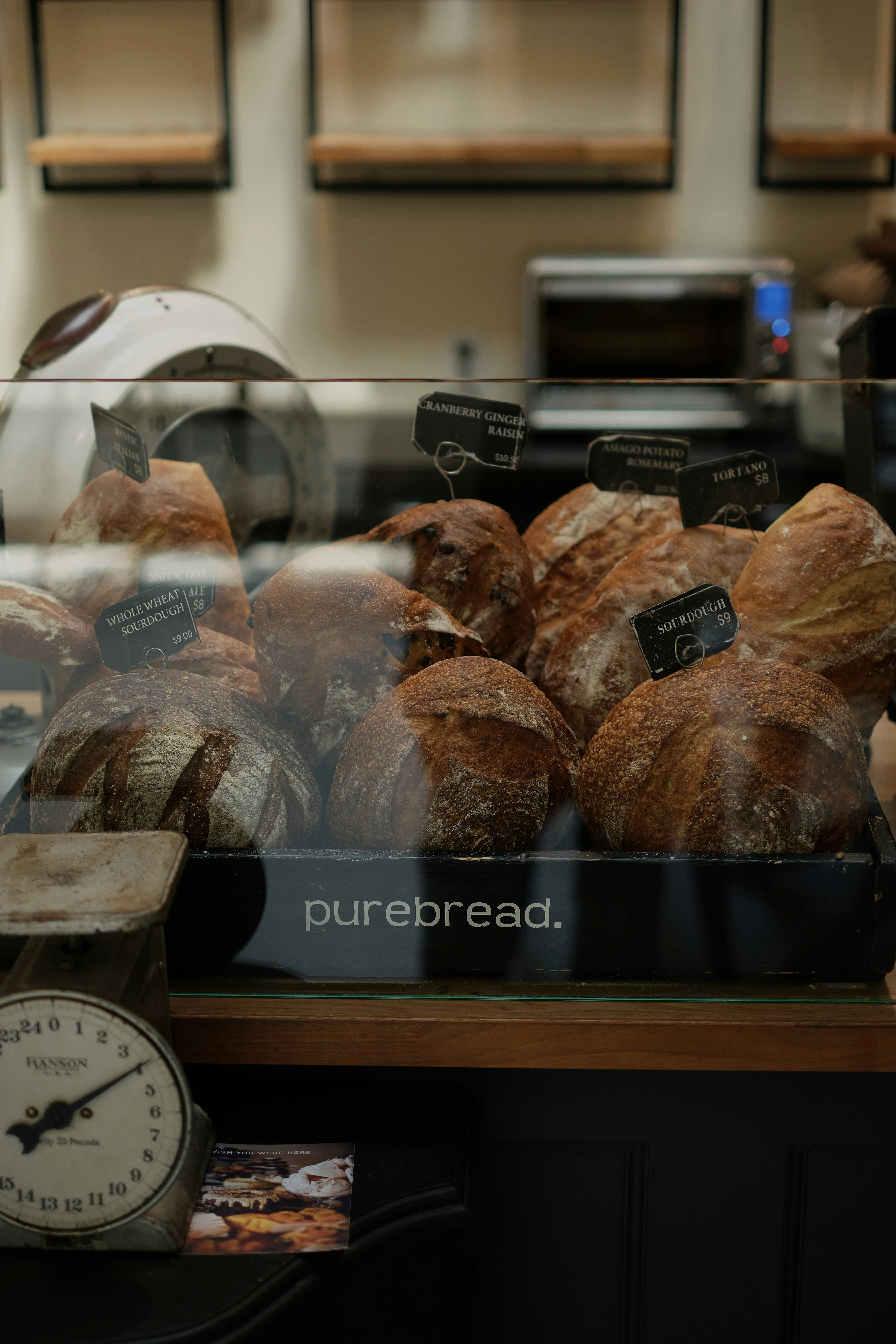 Crust Under Glass: Rustic Loaves at Purebread