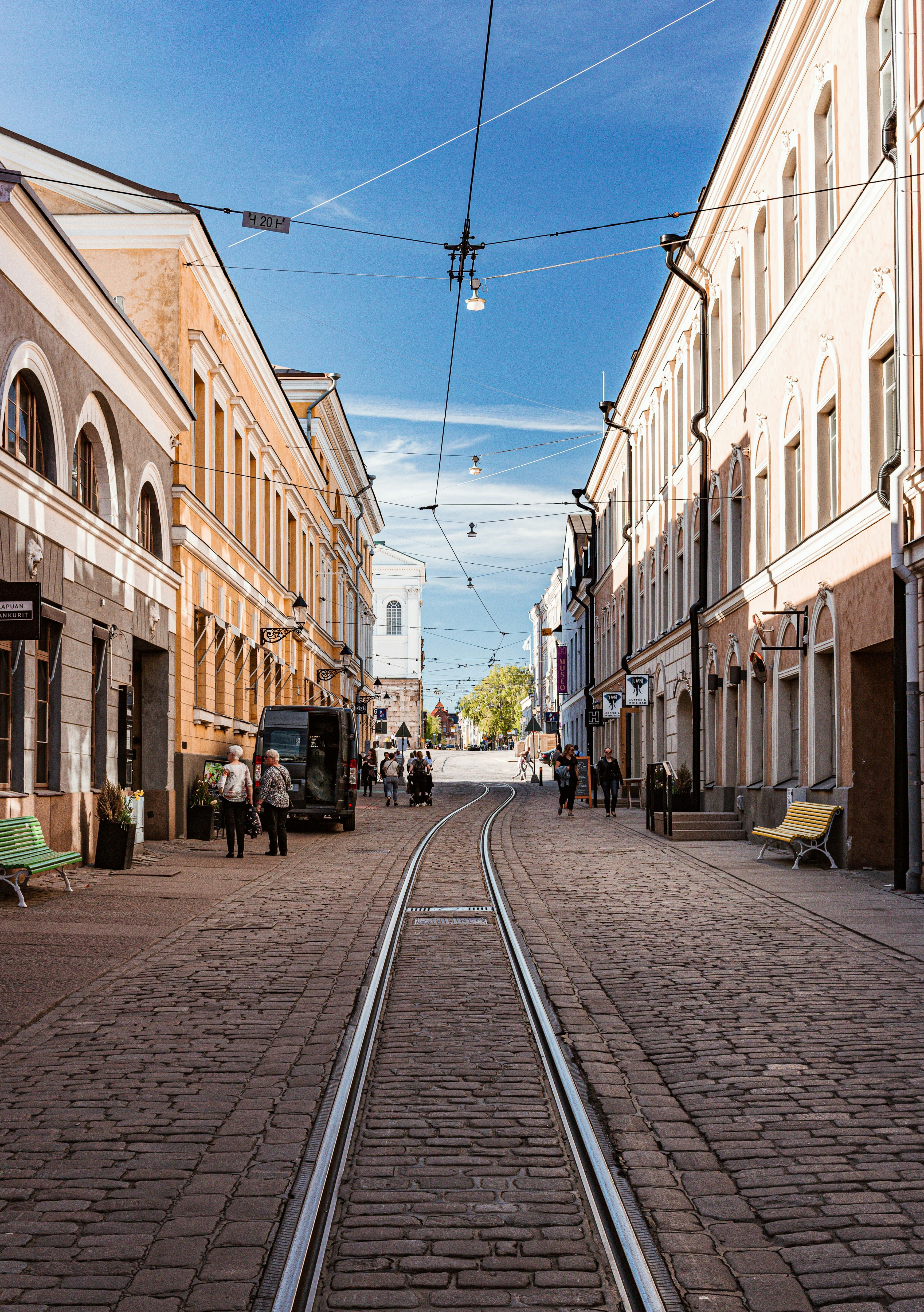 Tramway Through Time: A Journey Along Cobblestone Streets