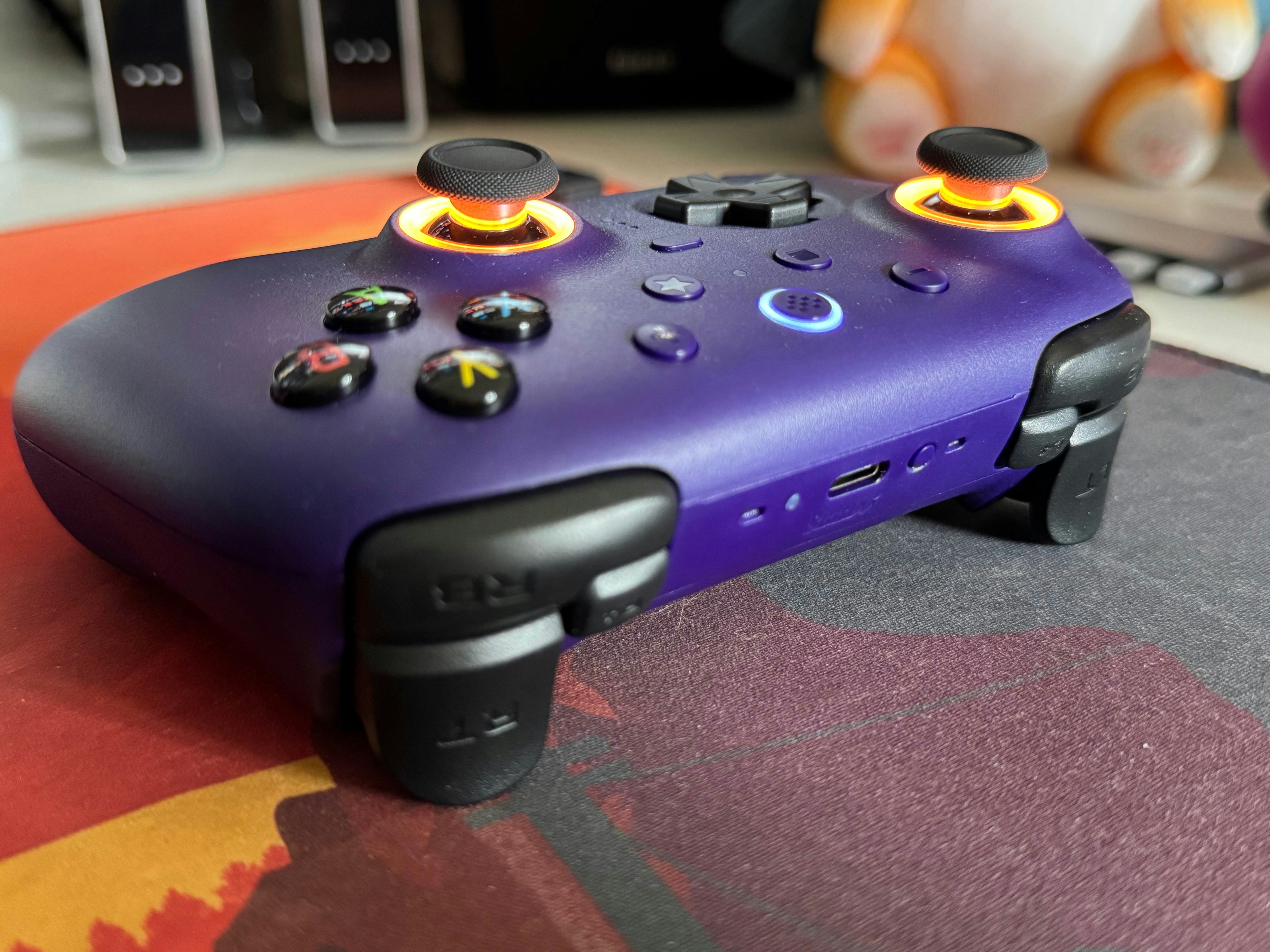 Purple Power: A Gamepad in Focus
