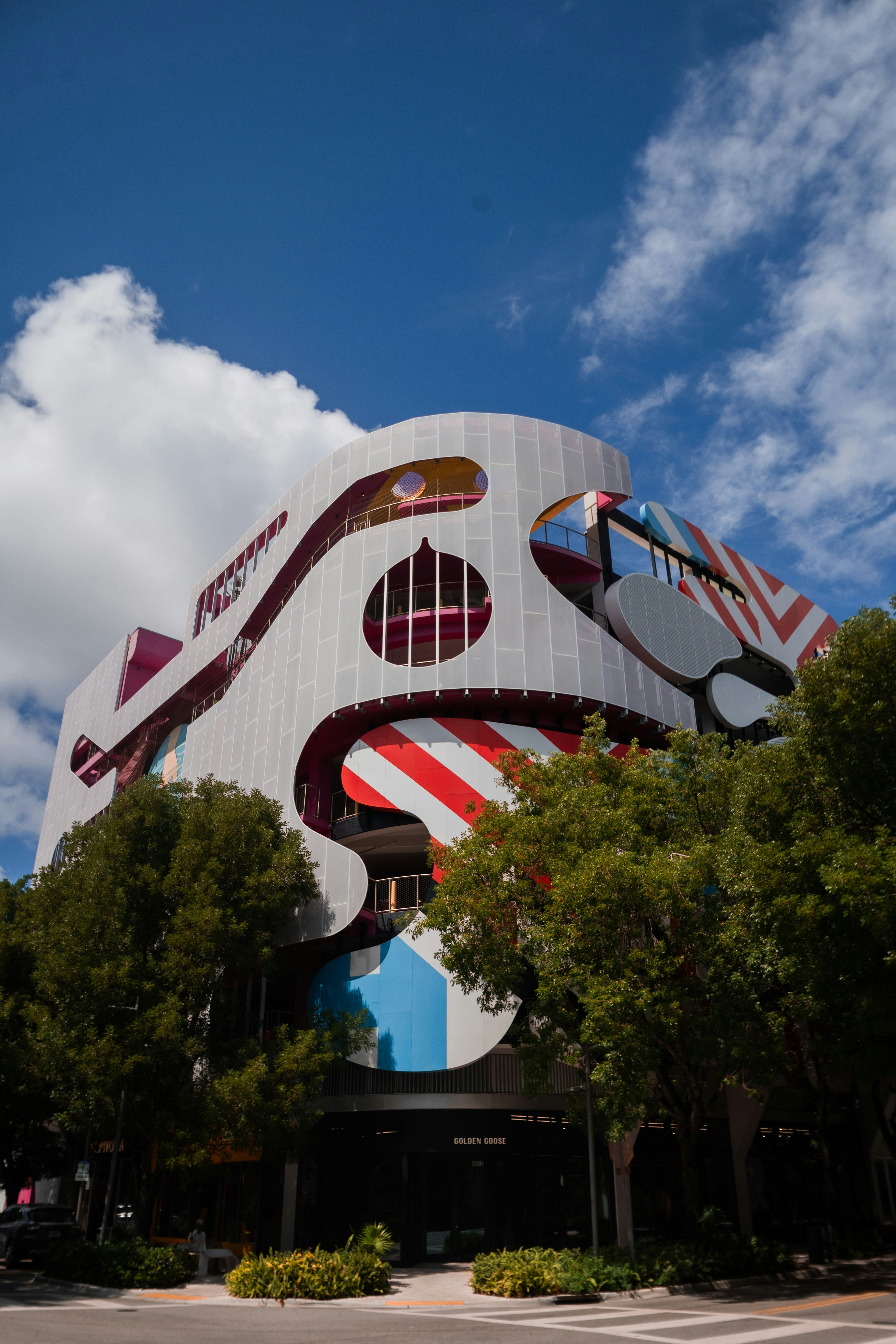 Whimsical Facade: A Colorful Architectural Odyssey
