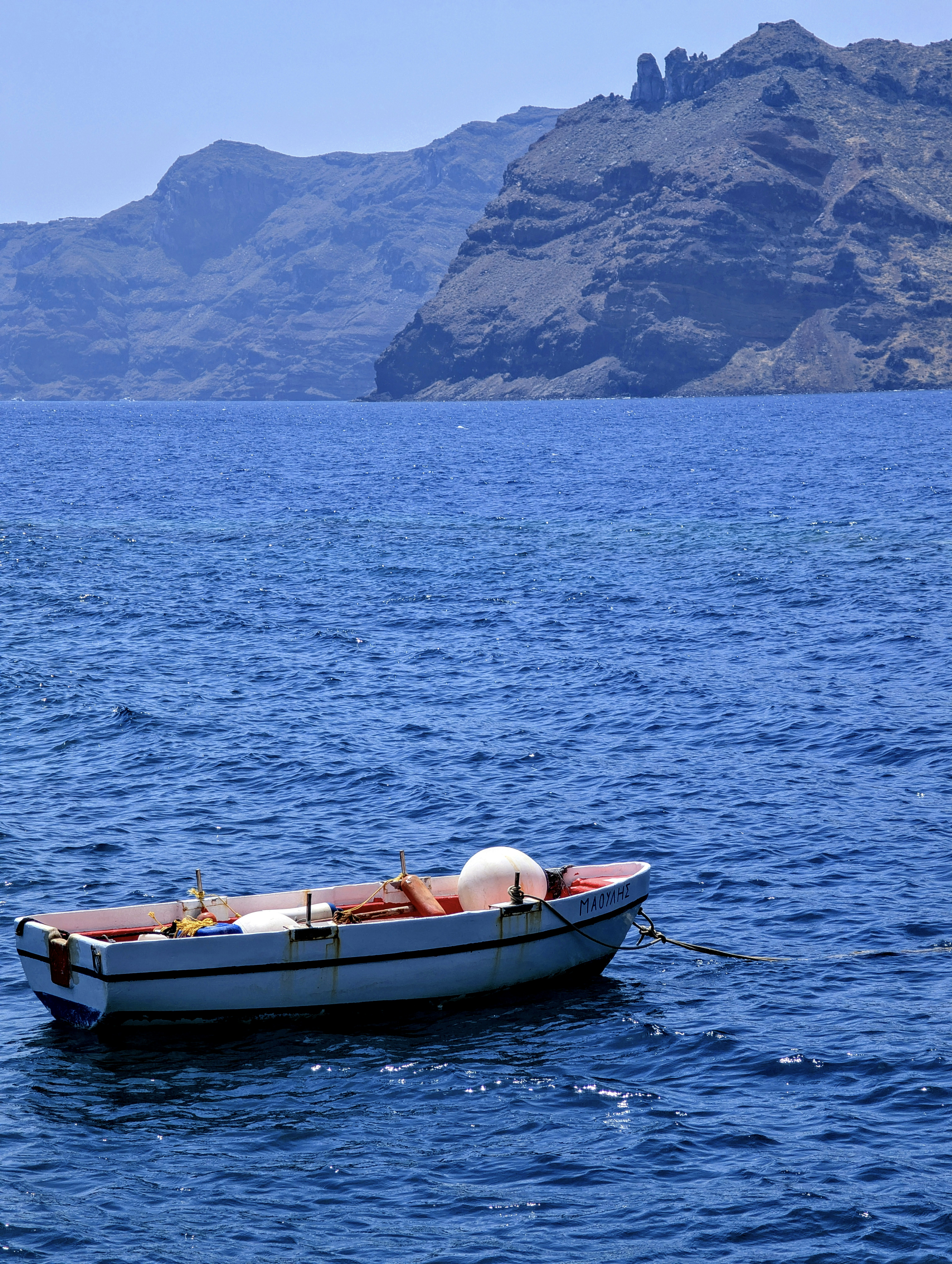 Solitude on the Azure Waves