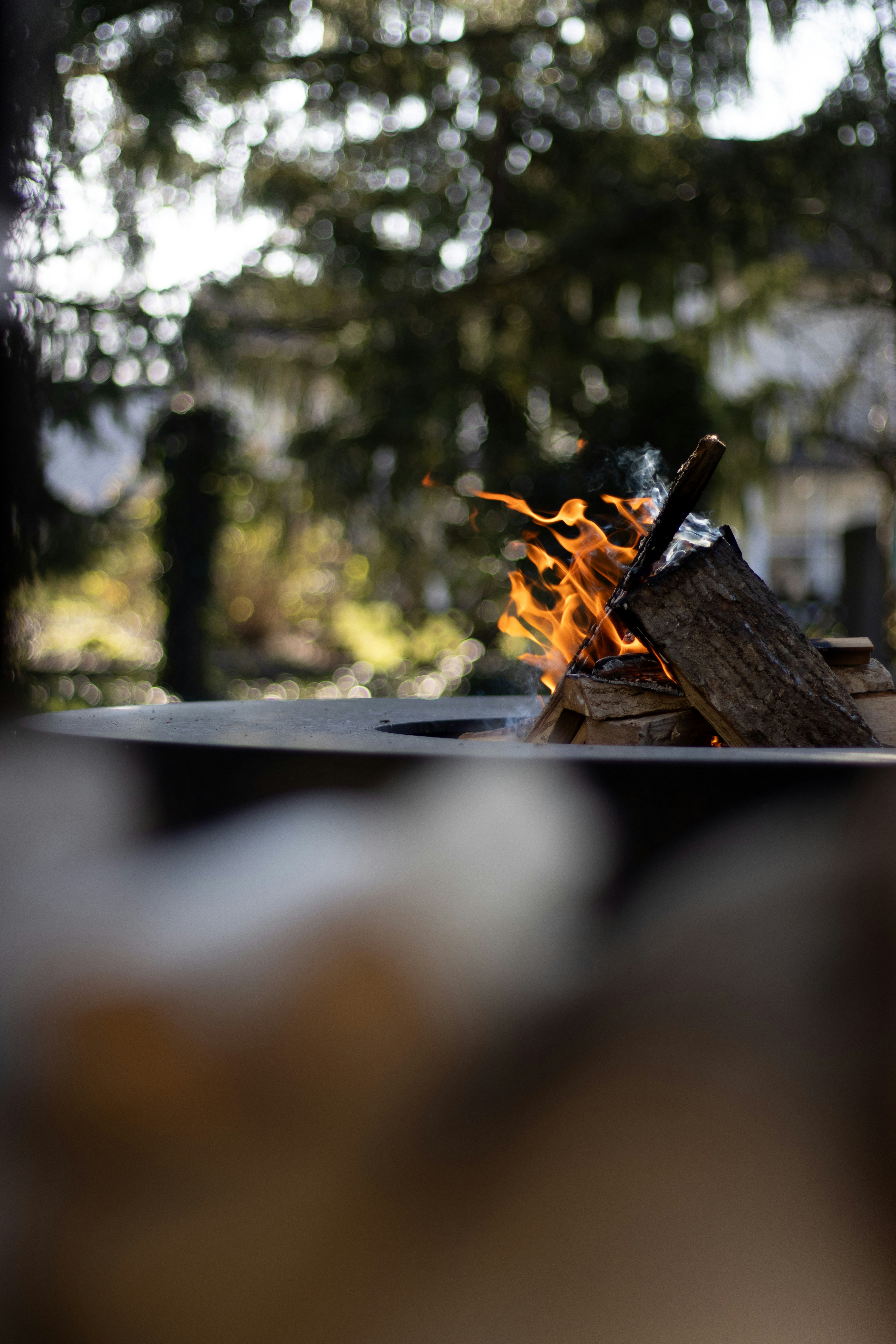 Embers of Serenity: A Campfire's Whisper