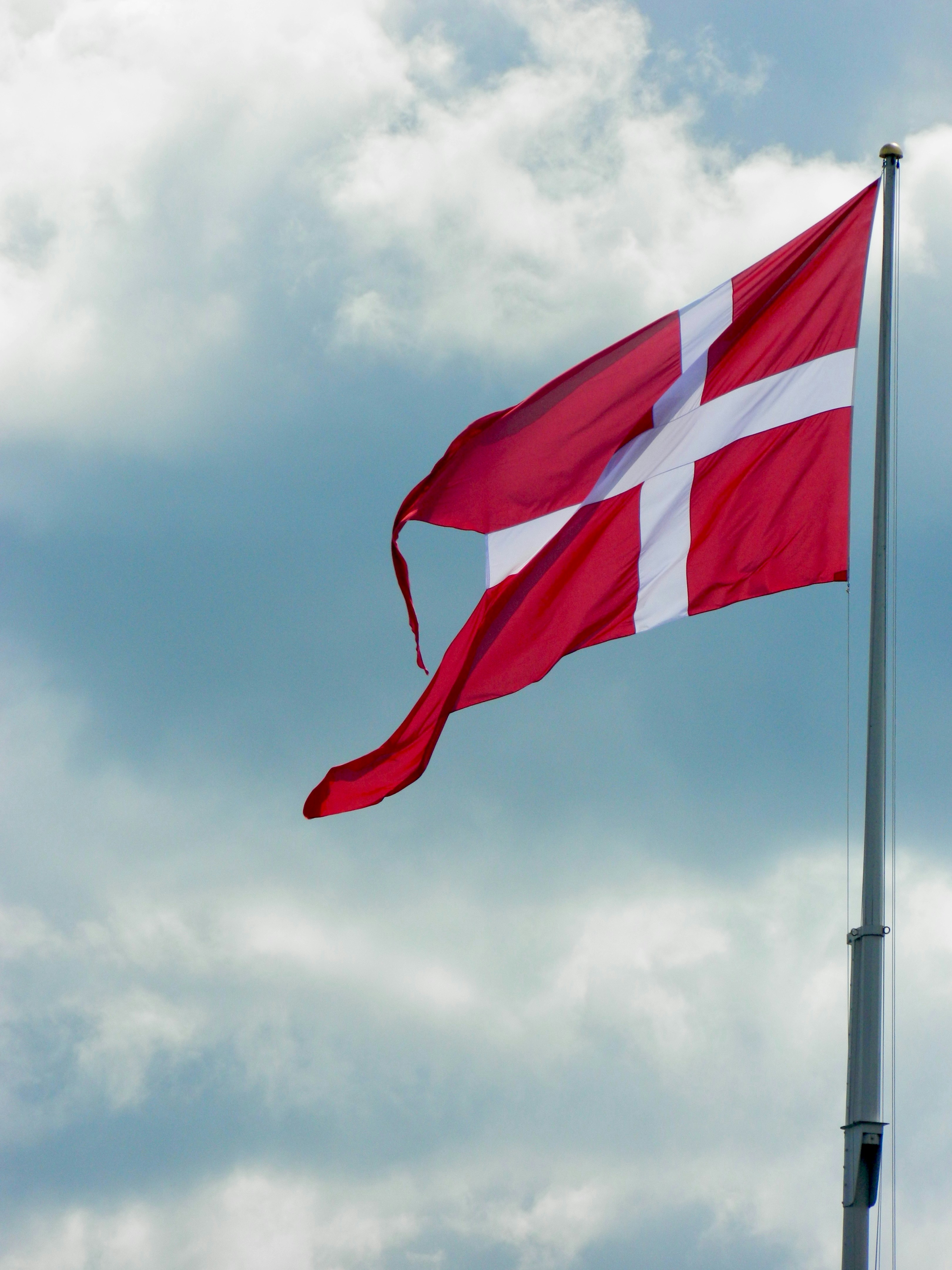 Waves of Heritage: The Danish Flag in Motion