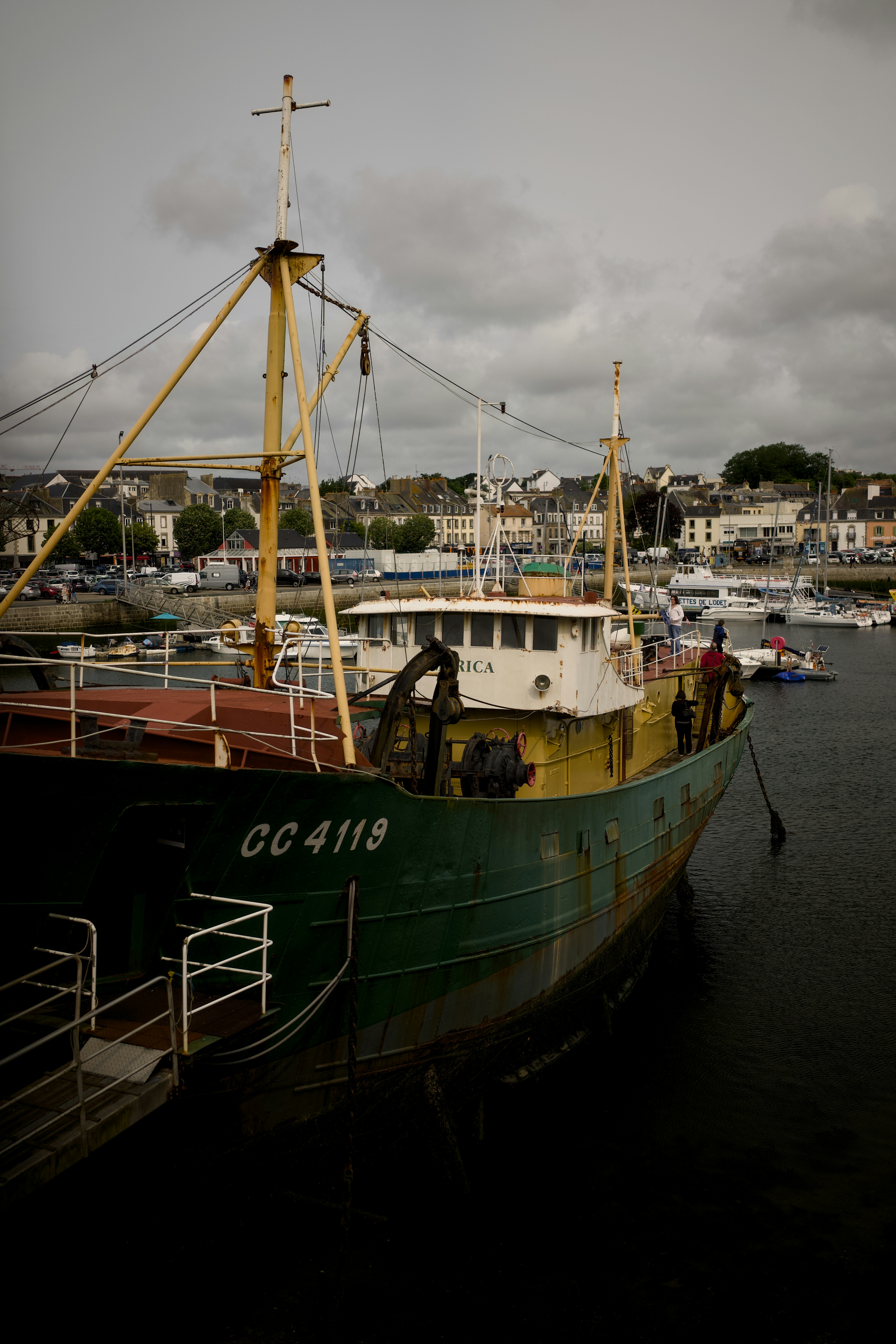 Harbor's Echo: The Legacy of the Green Vessel