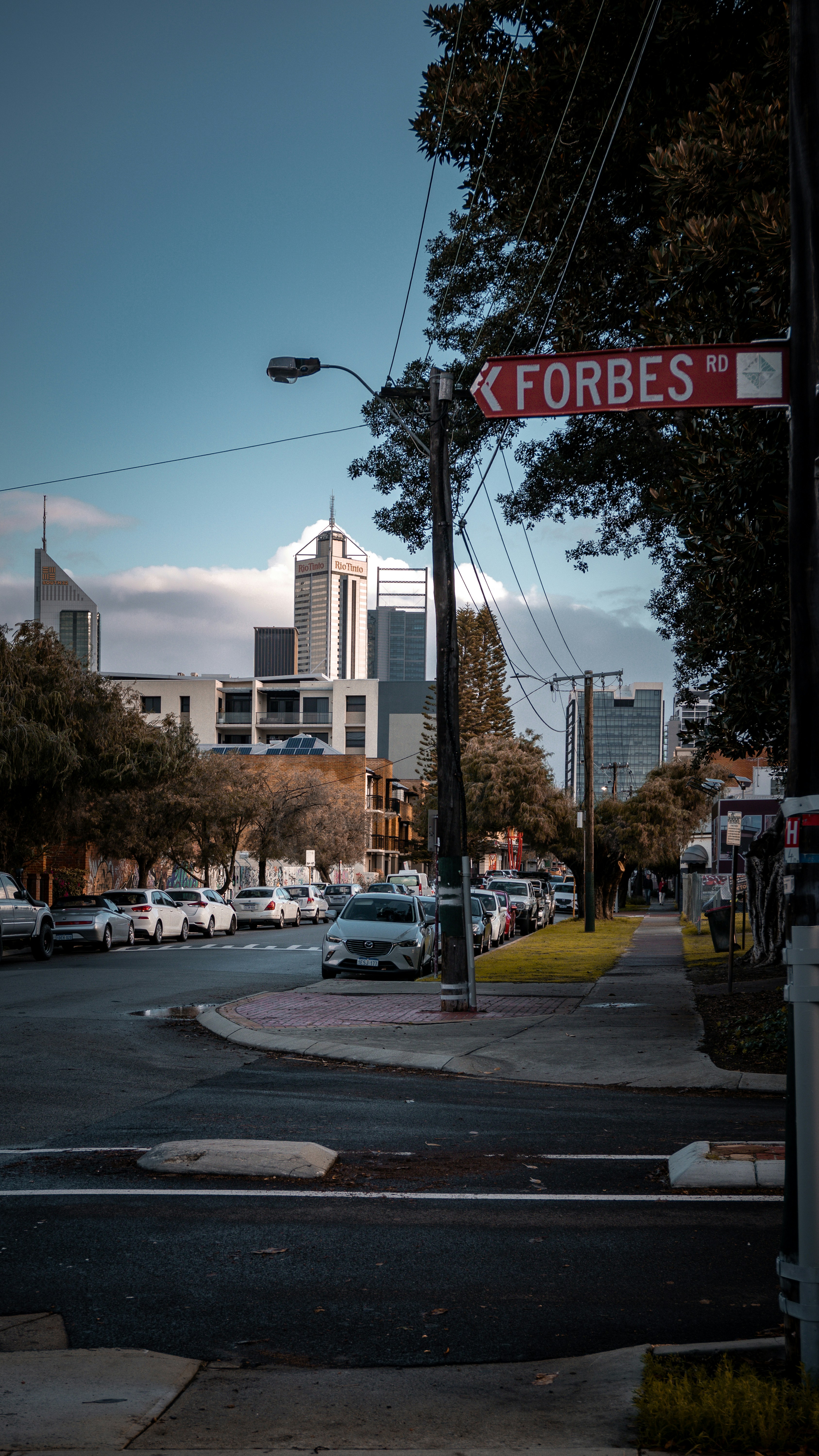 Urban Intersection: A Glimpse of City Life