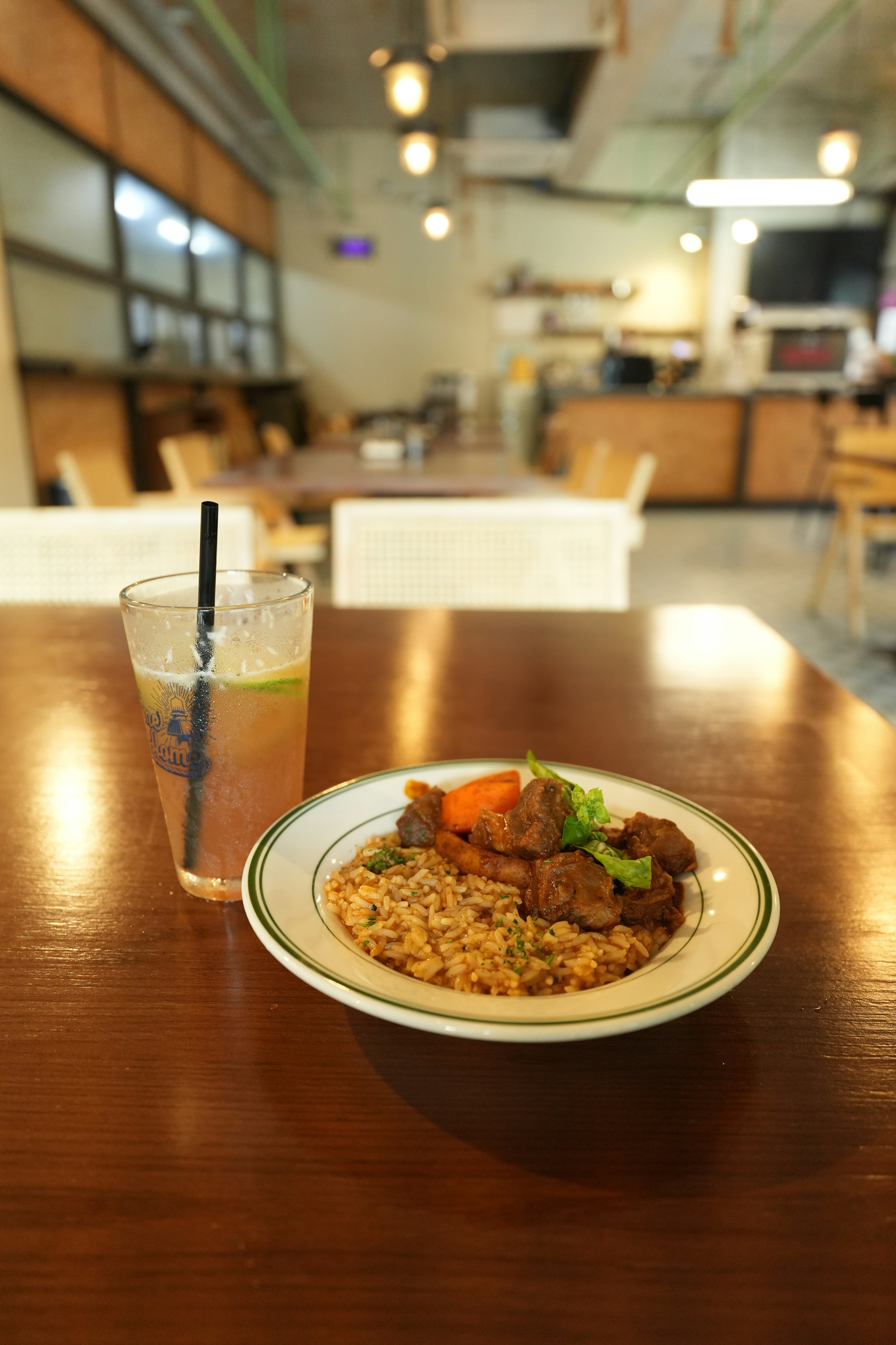 A Culinary Pause: Savory Delights on a Rustic Table