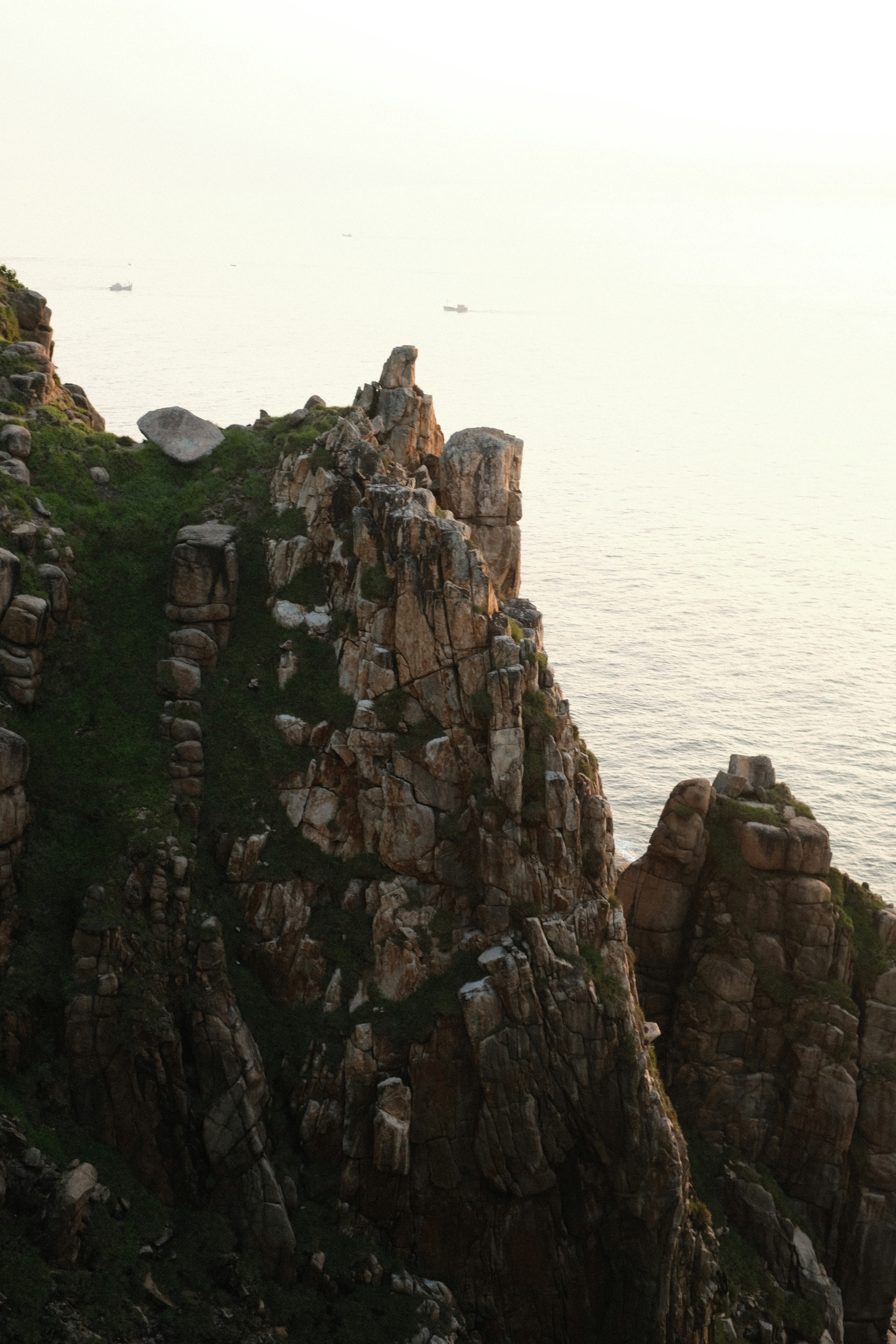 Echoes of Ancient Rocks by the Sea