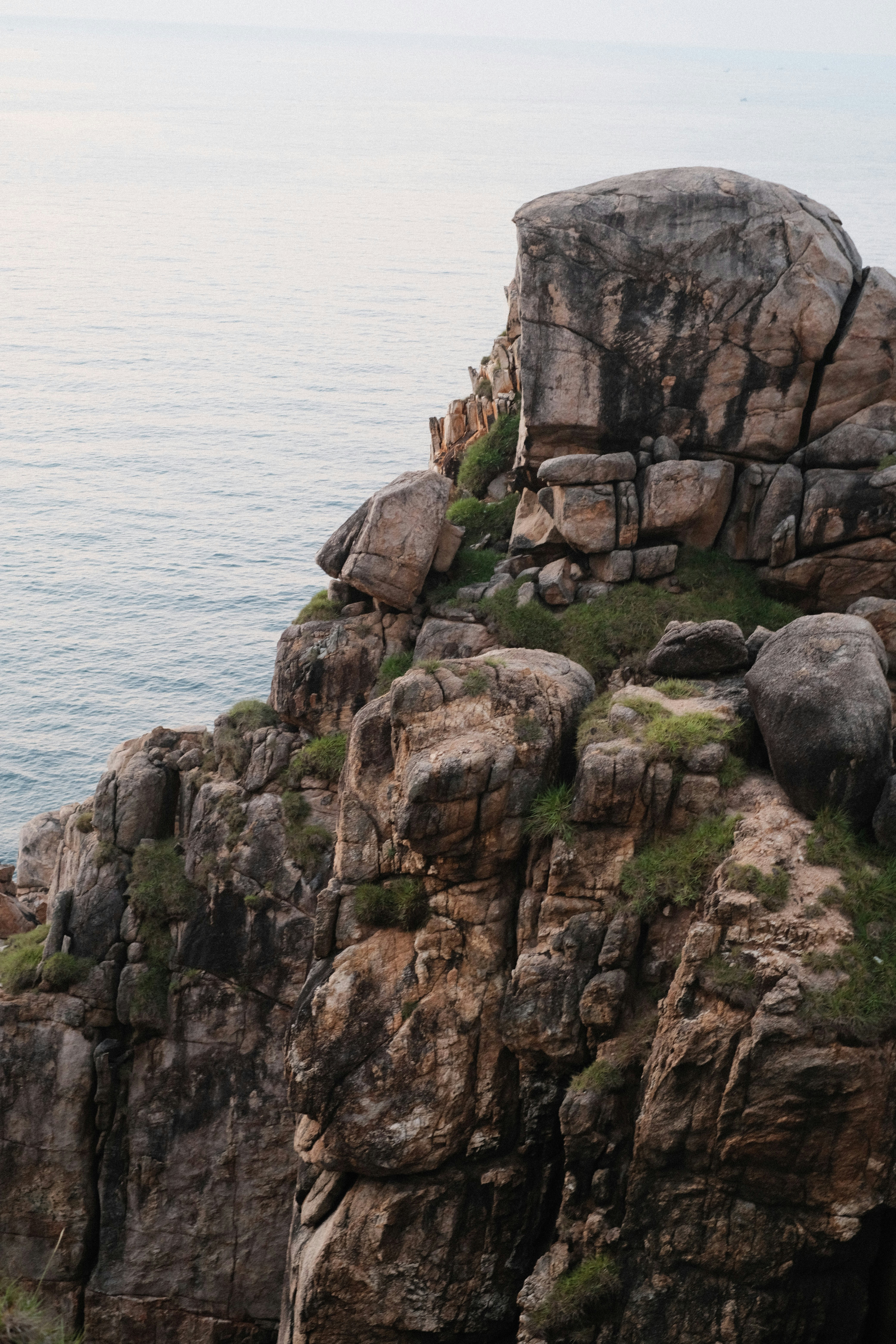 Rugged Serenity: The Meeting of Rock and Sea