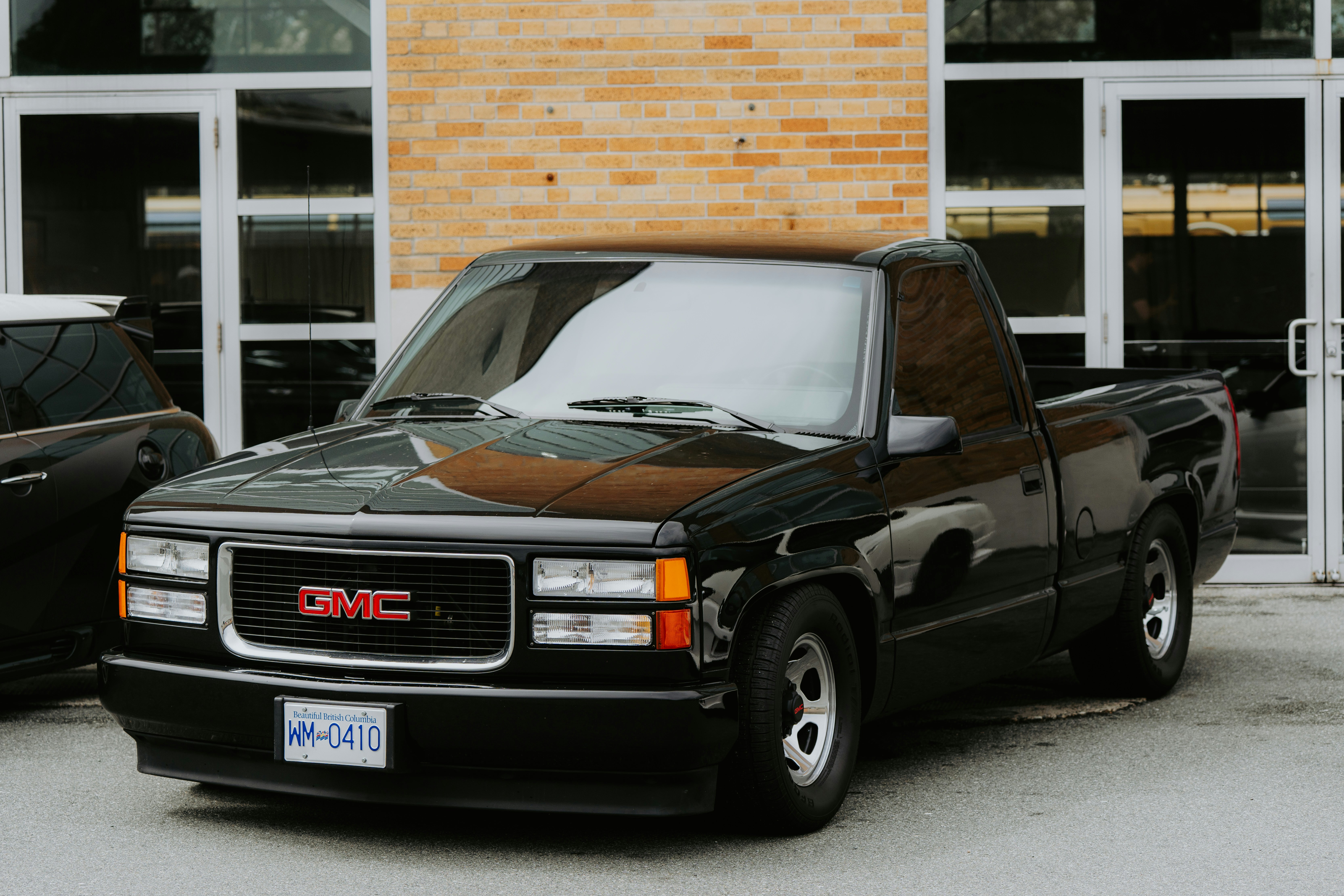 Classic Black Beauty: A Timeless GMC Pickup