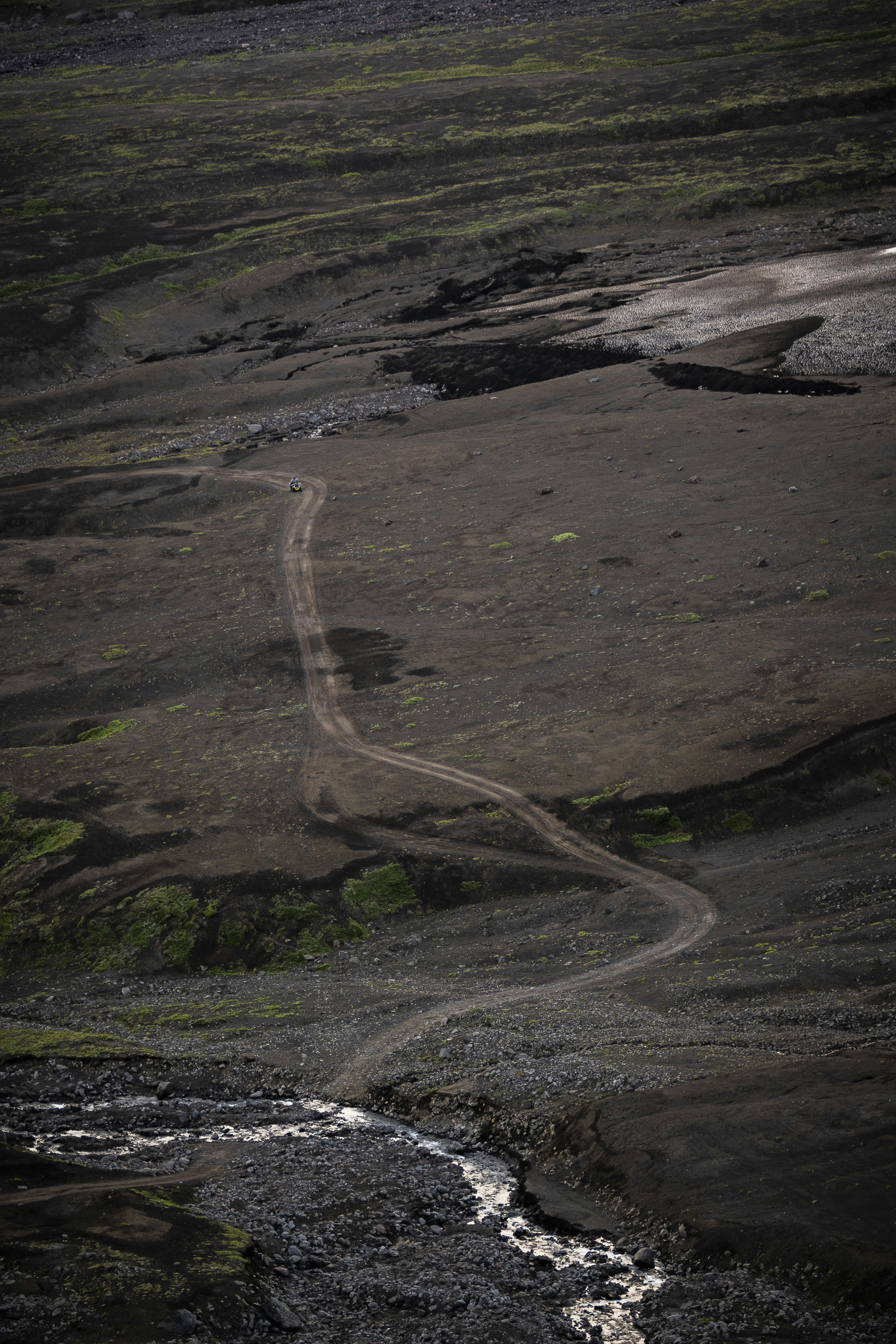 Winding Path Through the Rugged Terrain