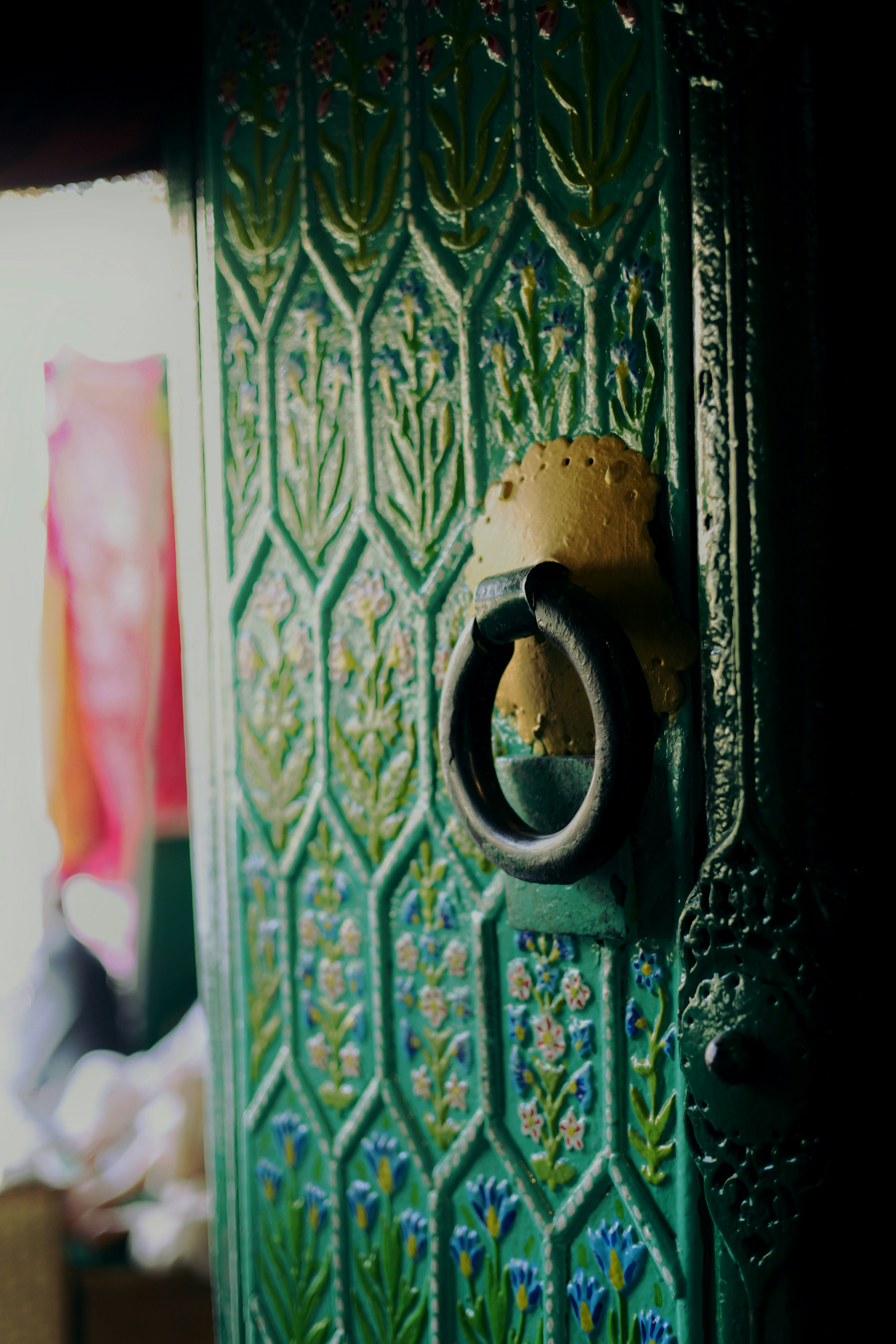 Whispers of Tradition: The Artistry of a Doorway