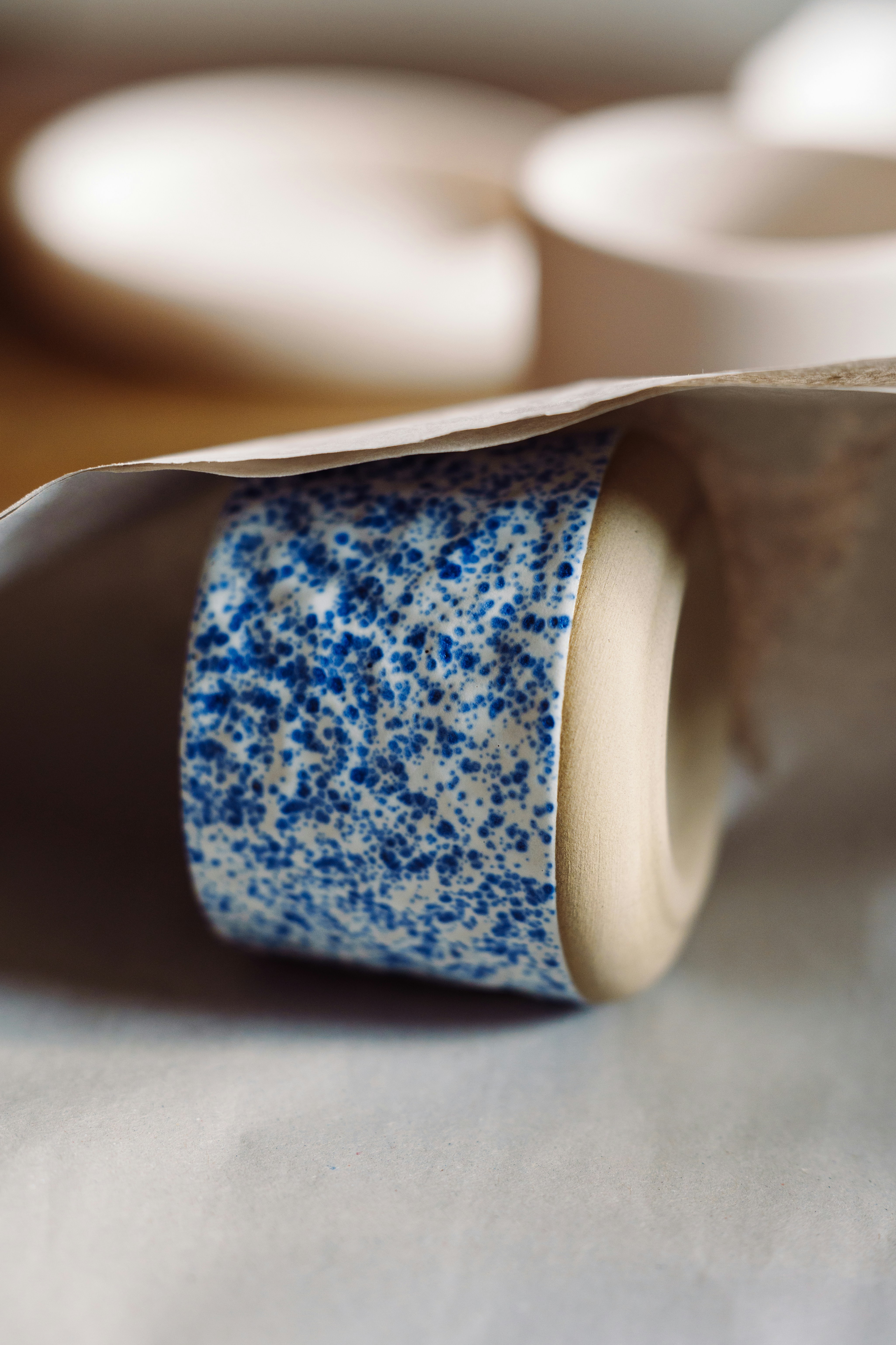 Ceramic Harmony: A Delicate Dance of Color and Texture
