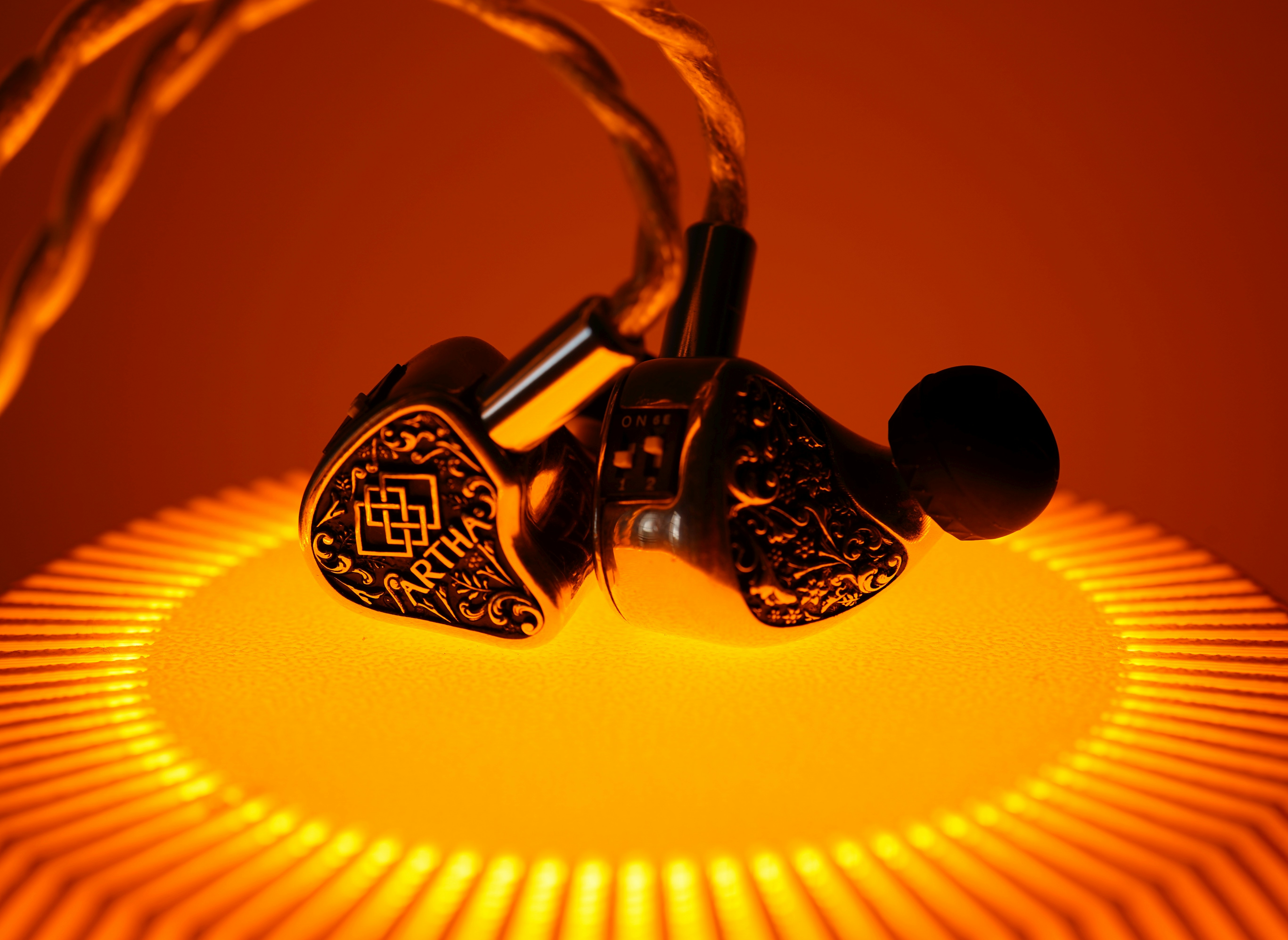 Harmonic Elegance: A Dance of Sound and Light