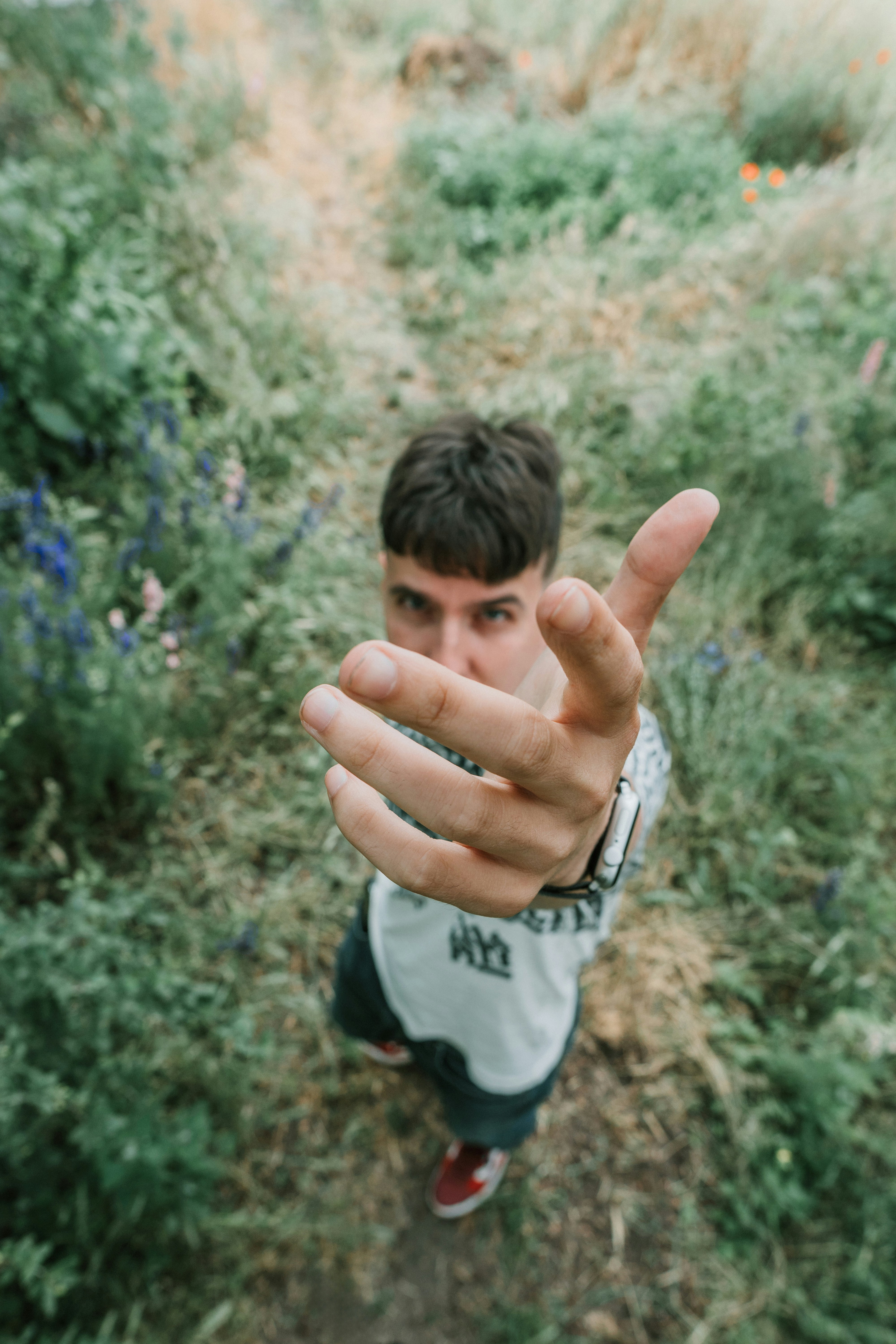 Reaching for Connection in Nature's Embrace