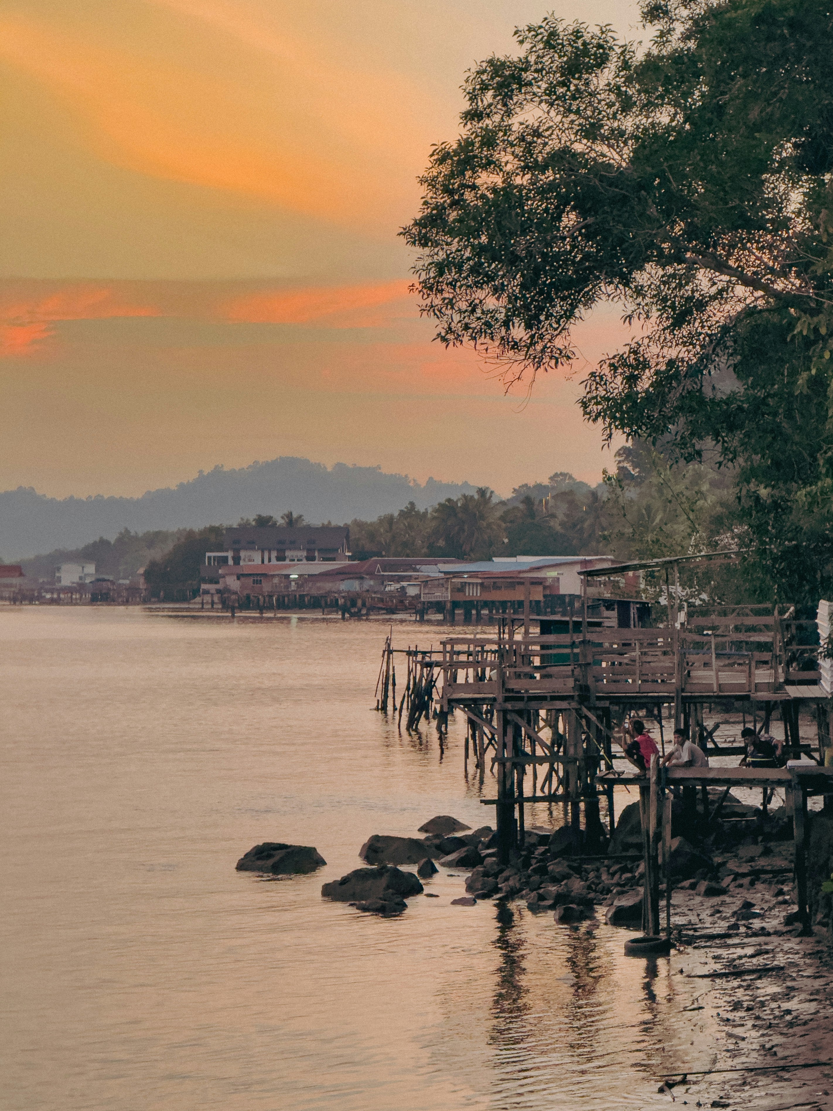 Whispers of the Waterfront at Dusk