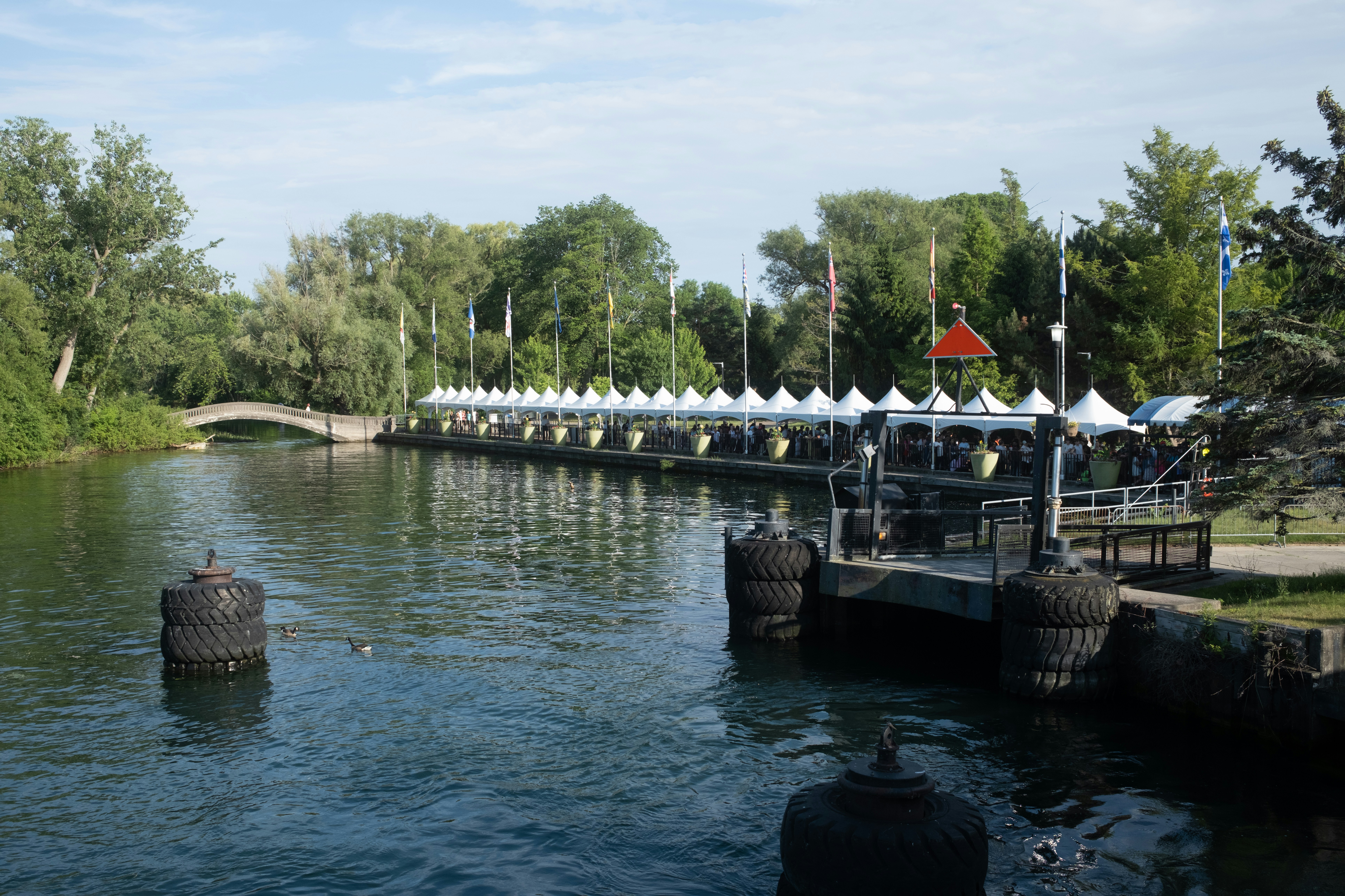 Serenity by the Water: A Gathering of Tents