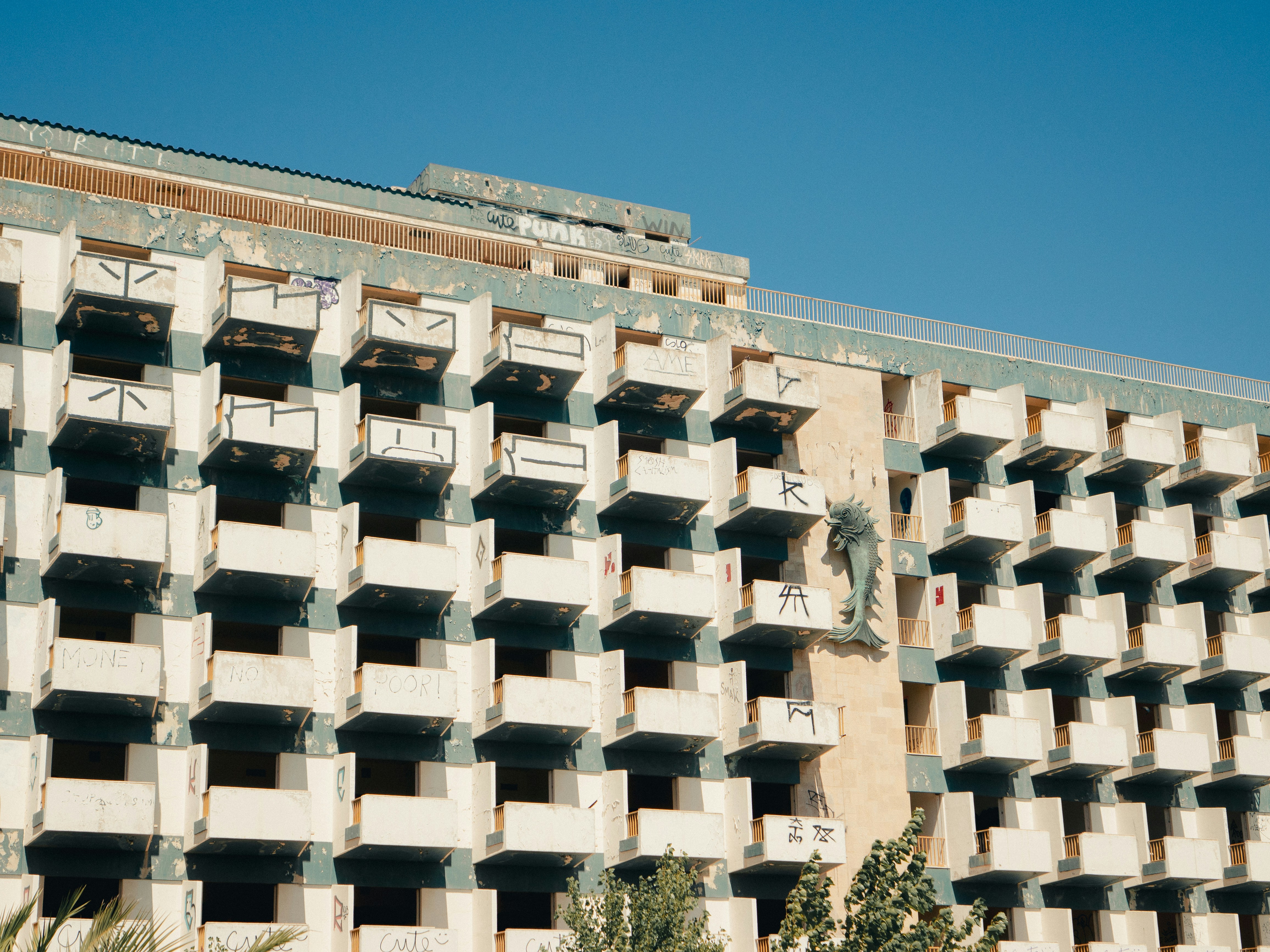 Echoes of Abandonment: The Urban Canvas