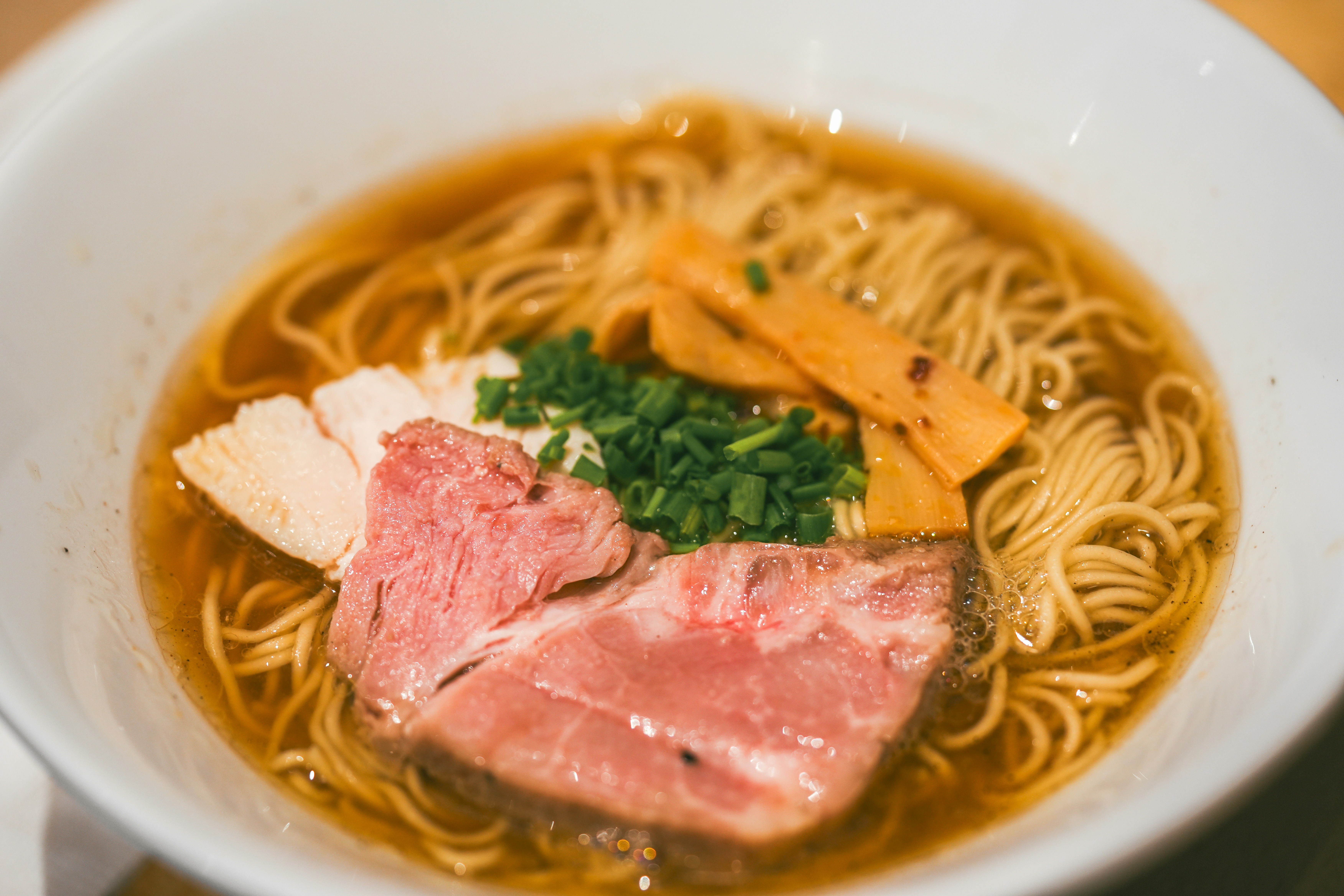 A delicious bowl of ramen is ready to eat.