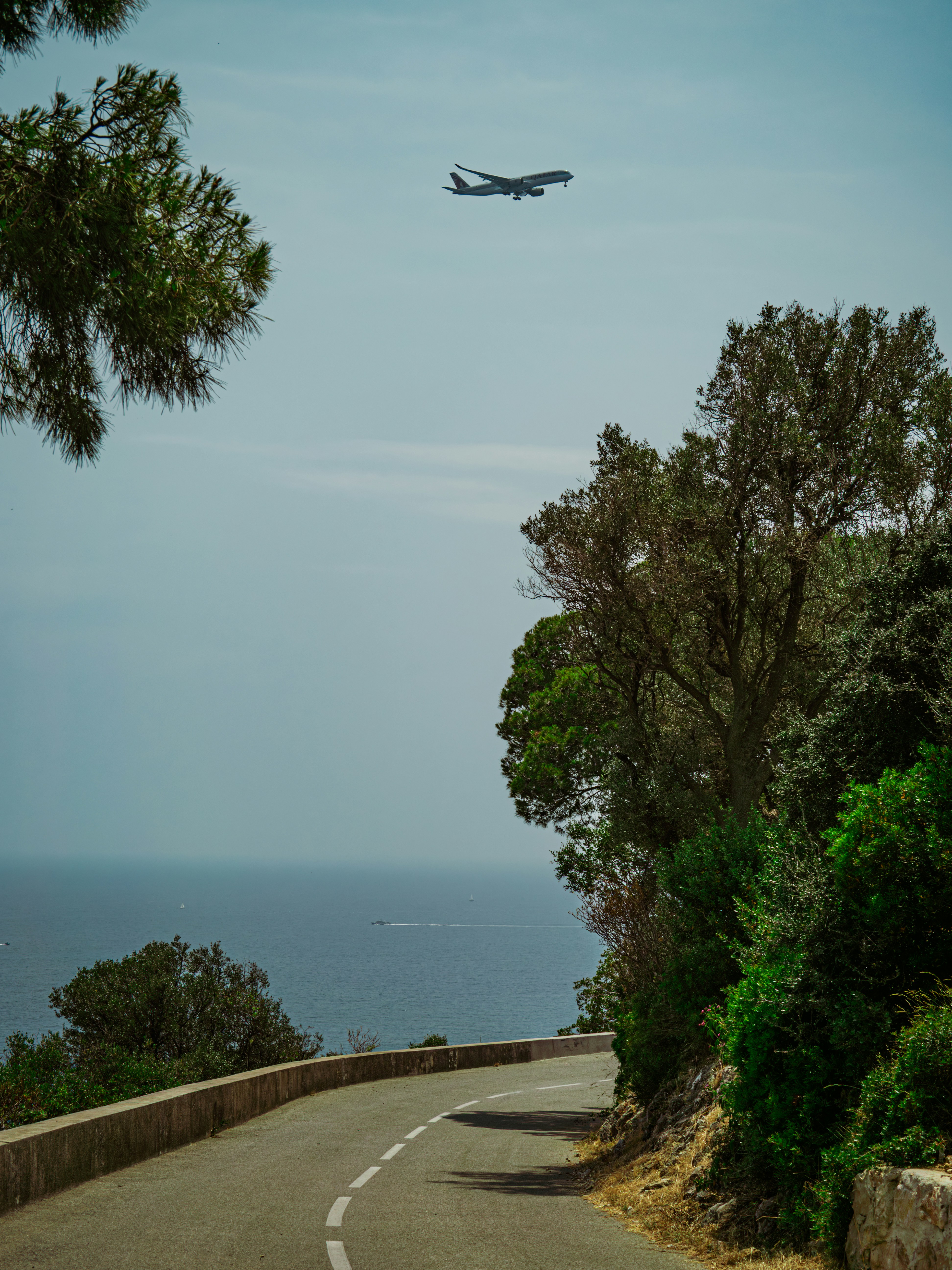Aerial Journey Over Coastal Serenity
