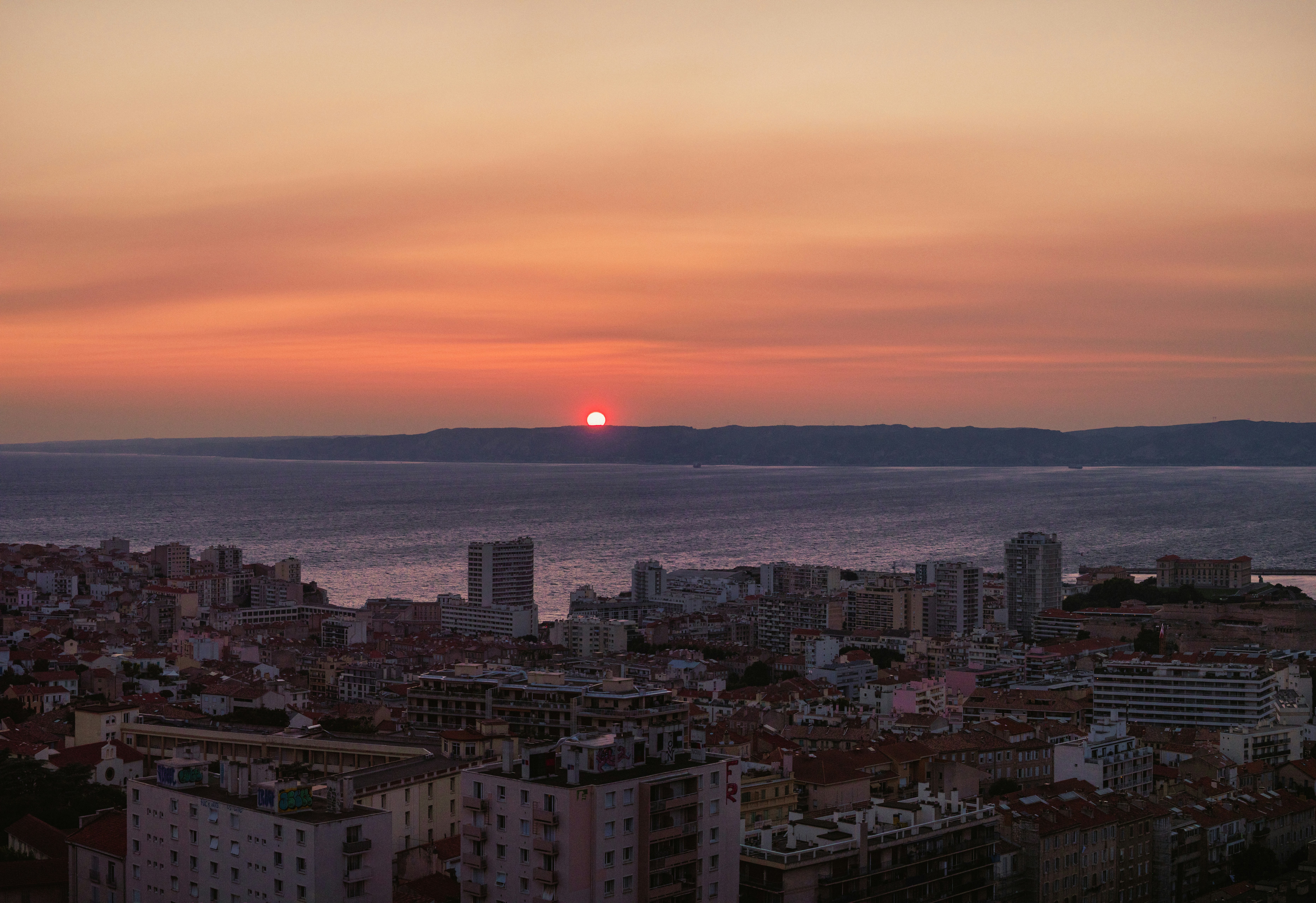 Ember's Embrace: A Coastal Sunset