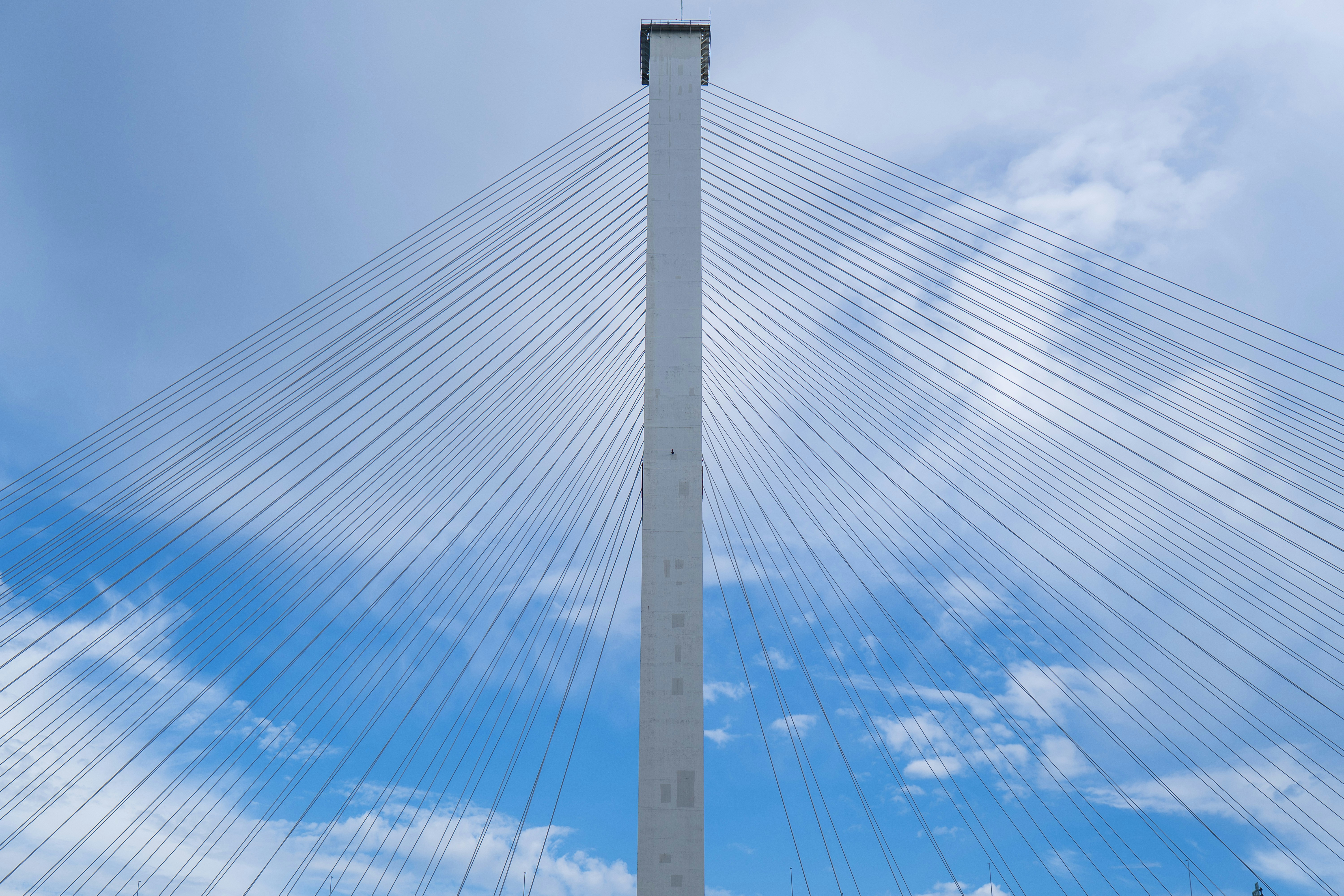 The Architectural Symphony of Sky and Cable