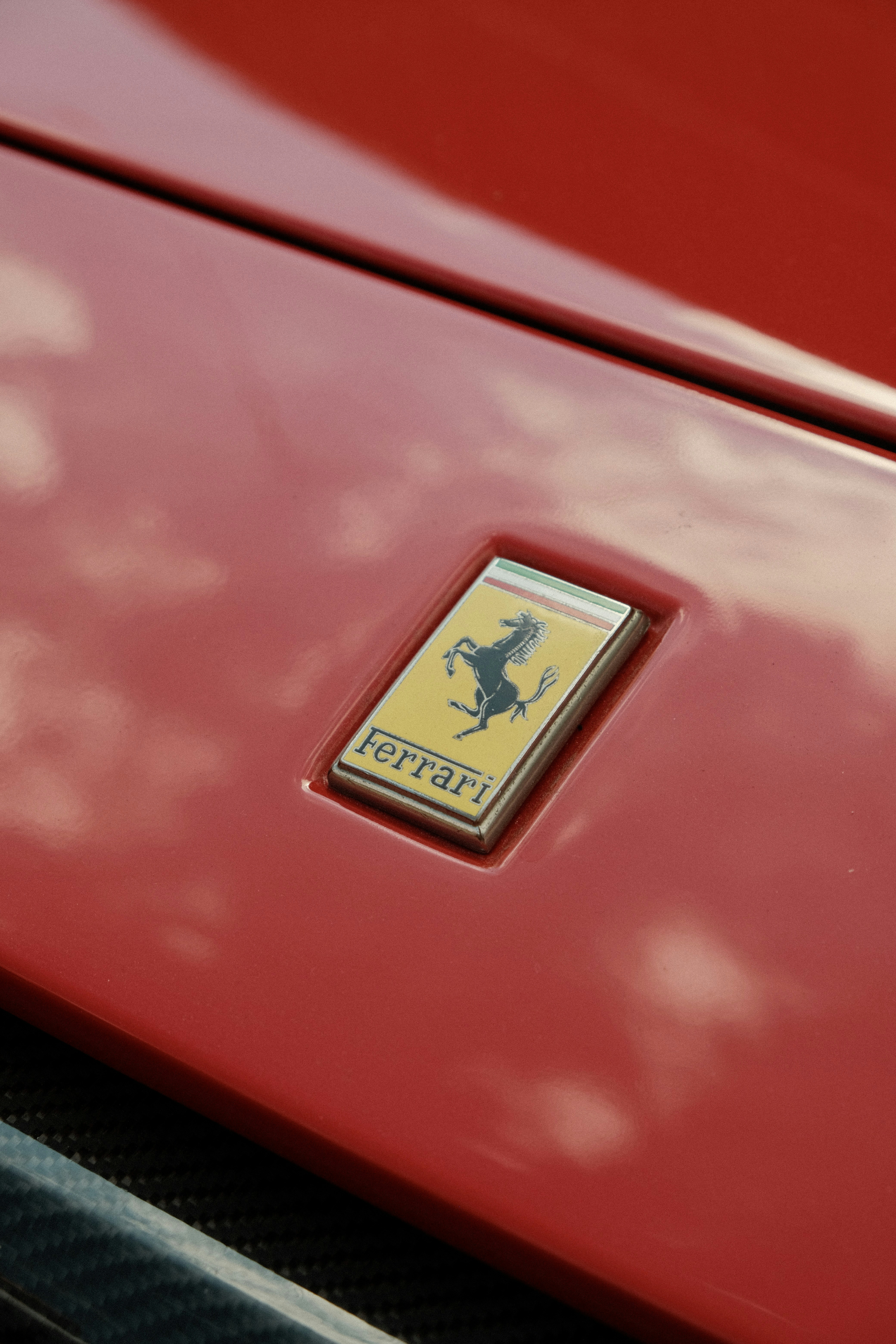 Prancing Crest on a Scarlet Curve