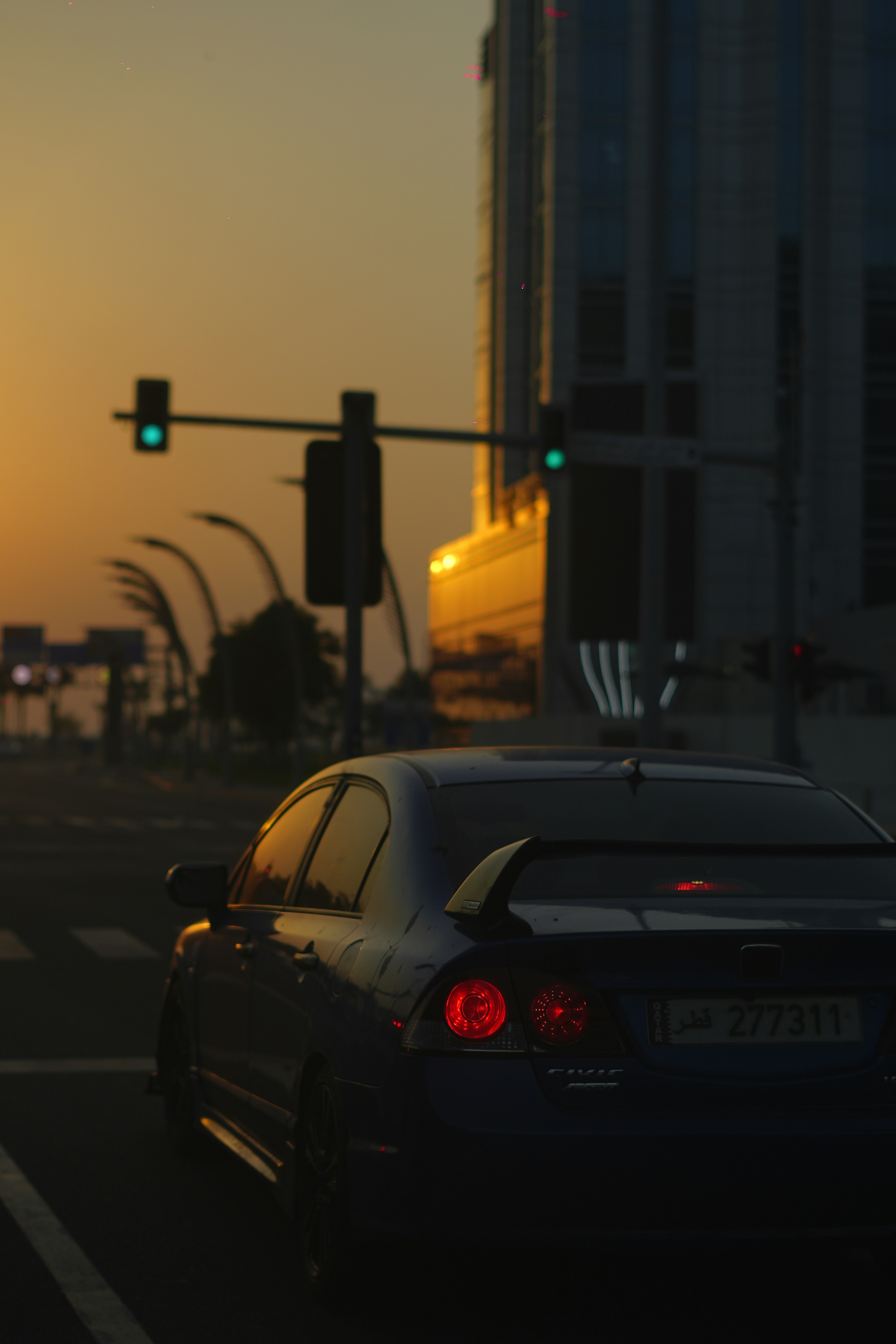 Twilight Drive: A Journey into the Golden Hour