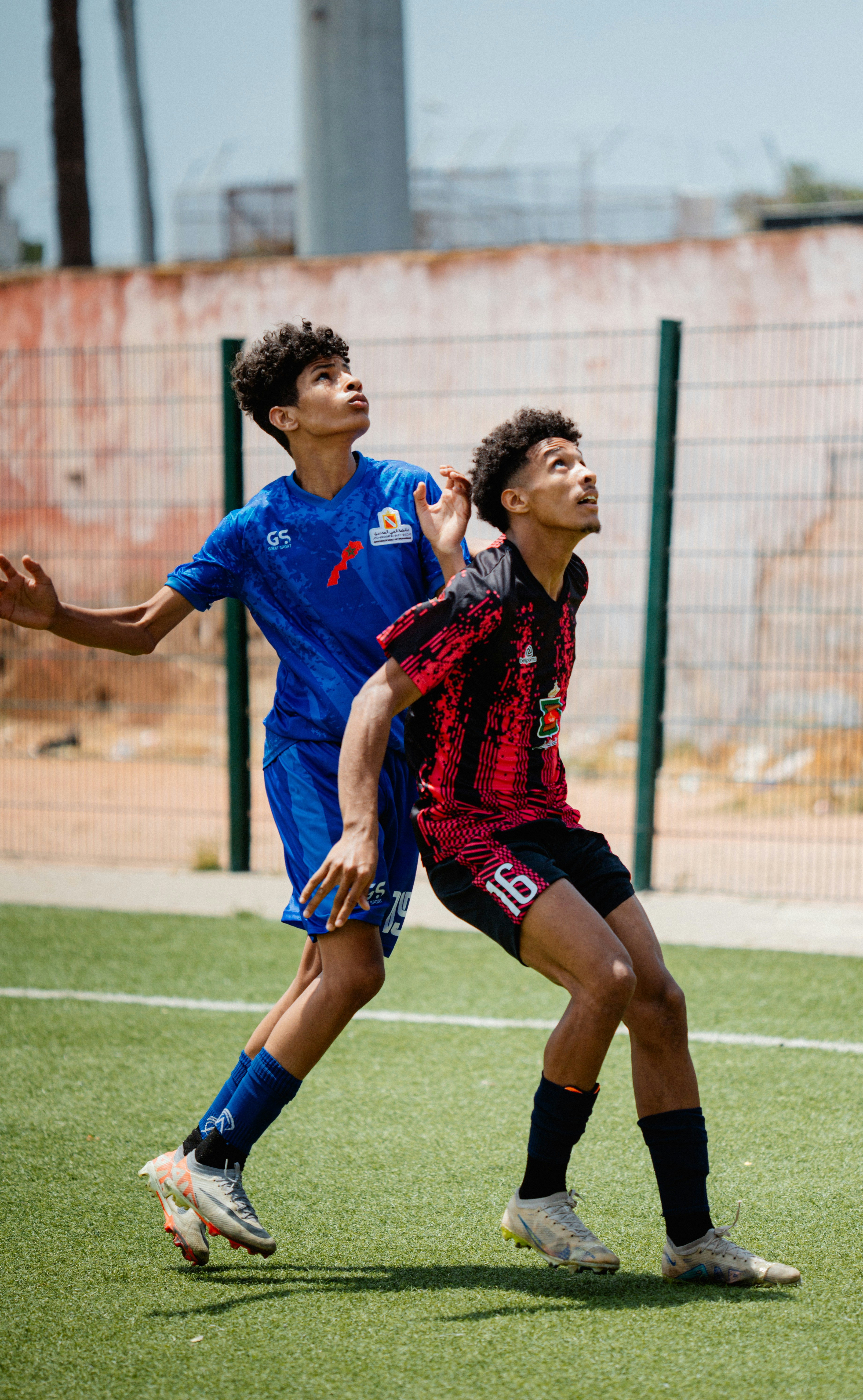 Chasing the Ball: A Duel on the Field