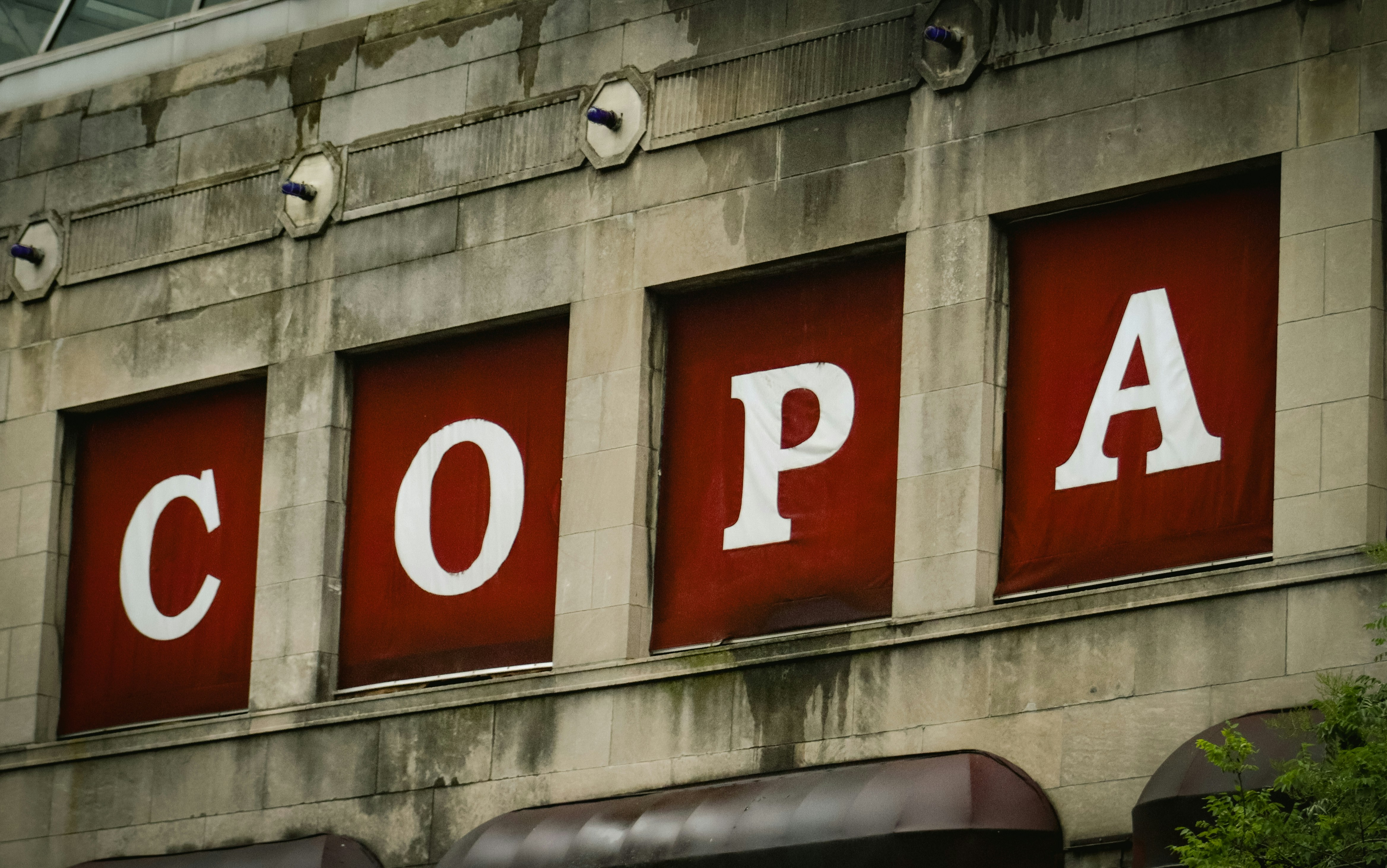 The sign says "copa" on an old building. photo – Free Building Image on ...
