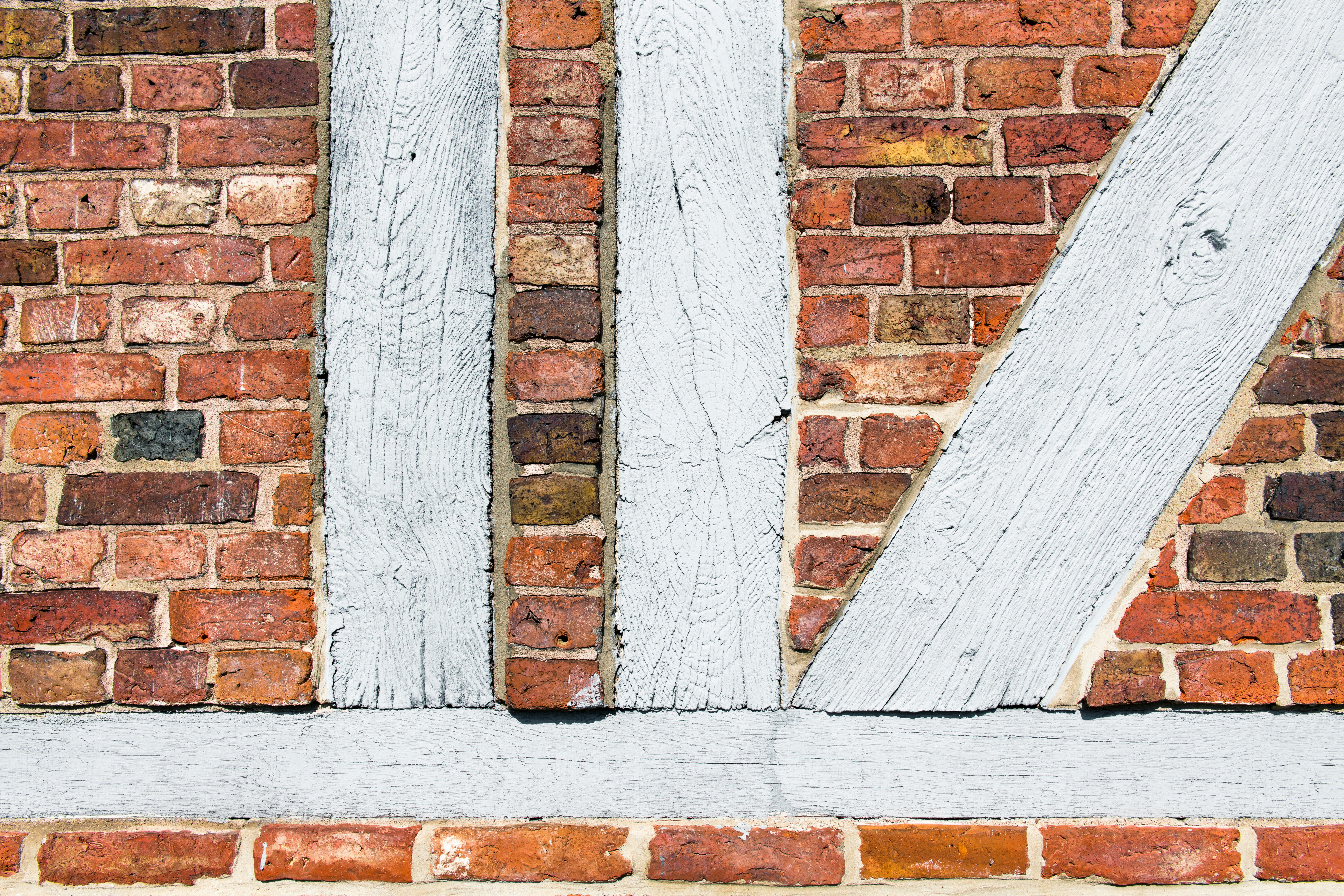 Timber and Brick: A Harmony of Textures