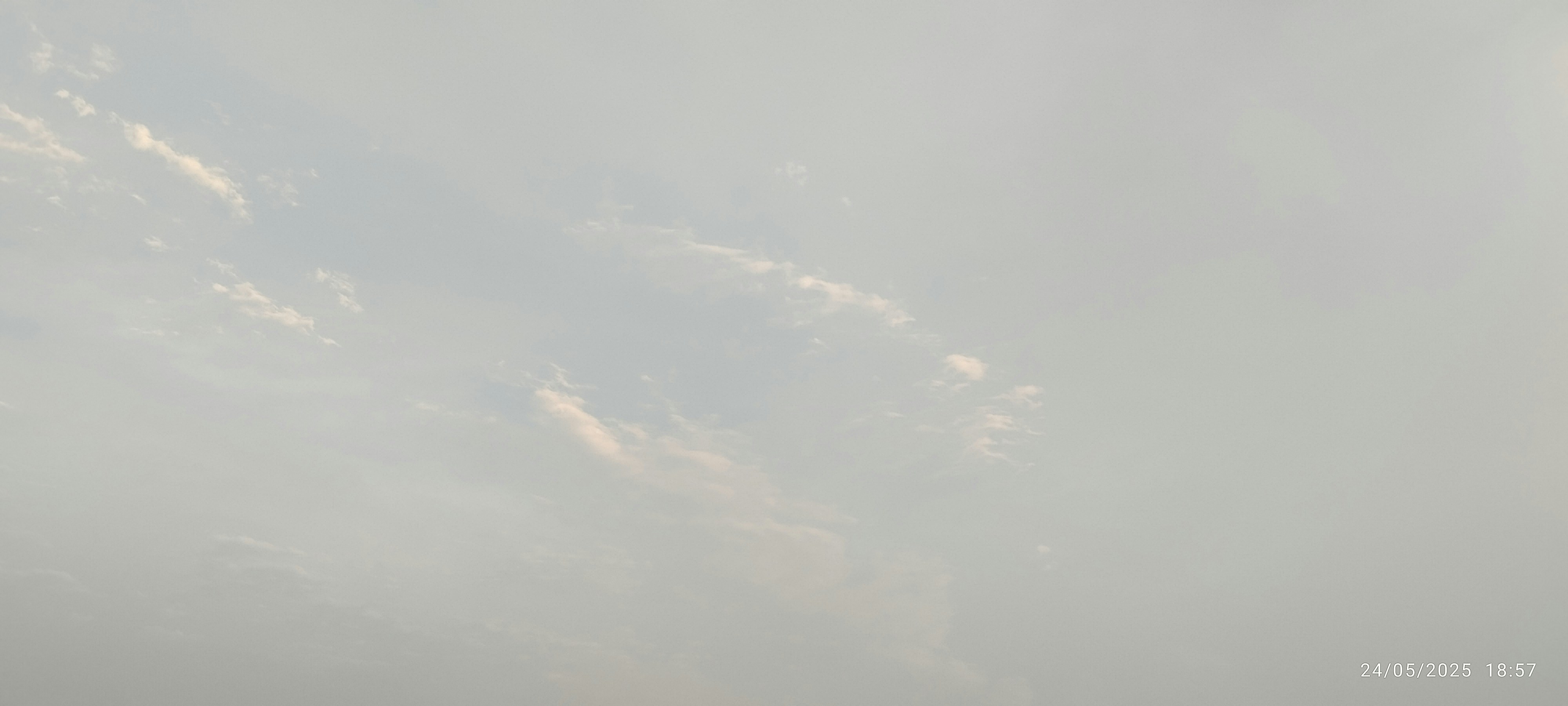 Cloudy sky | Clouds are shown in the sky.