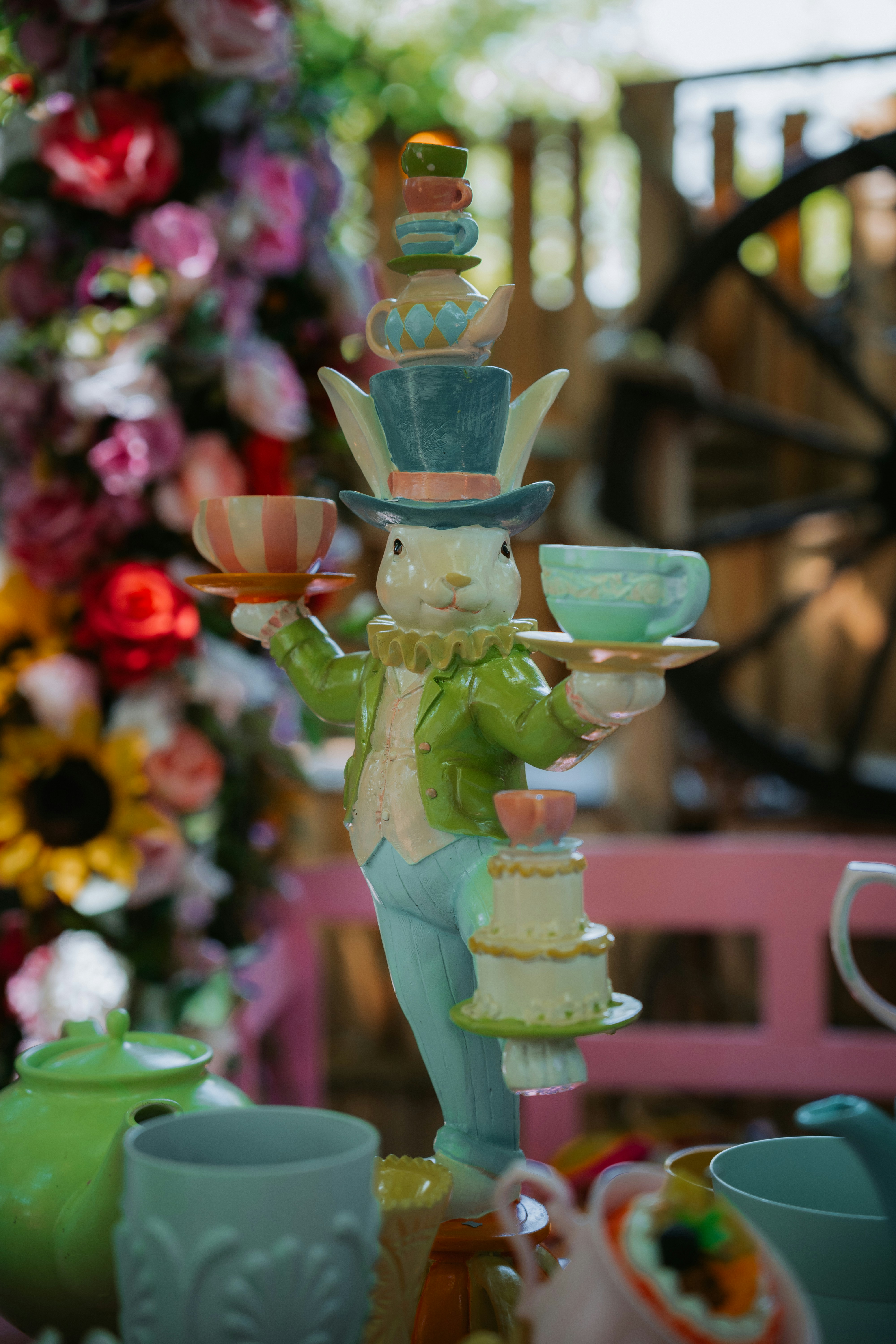 Whimsical Tea Party Host