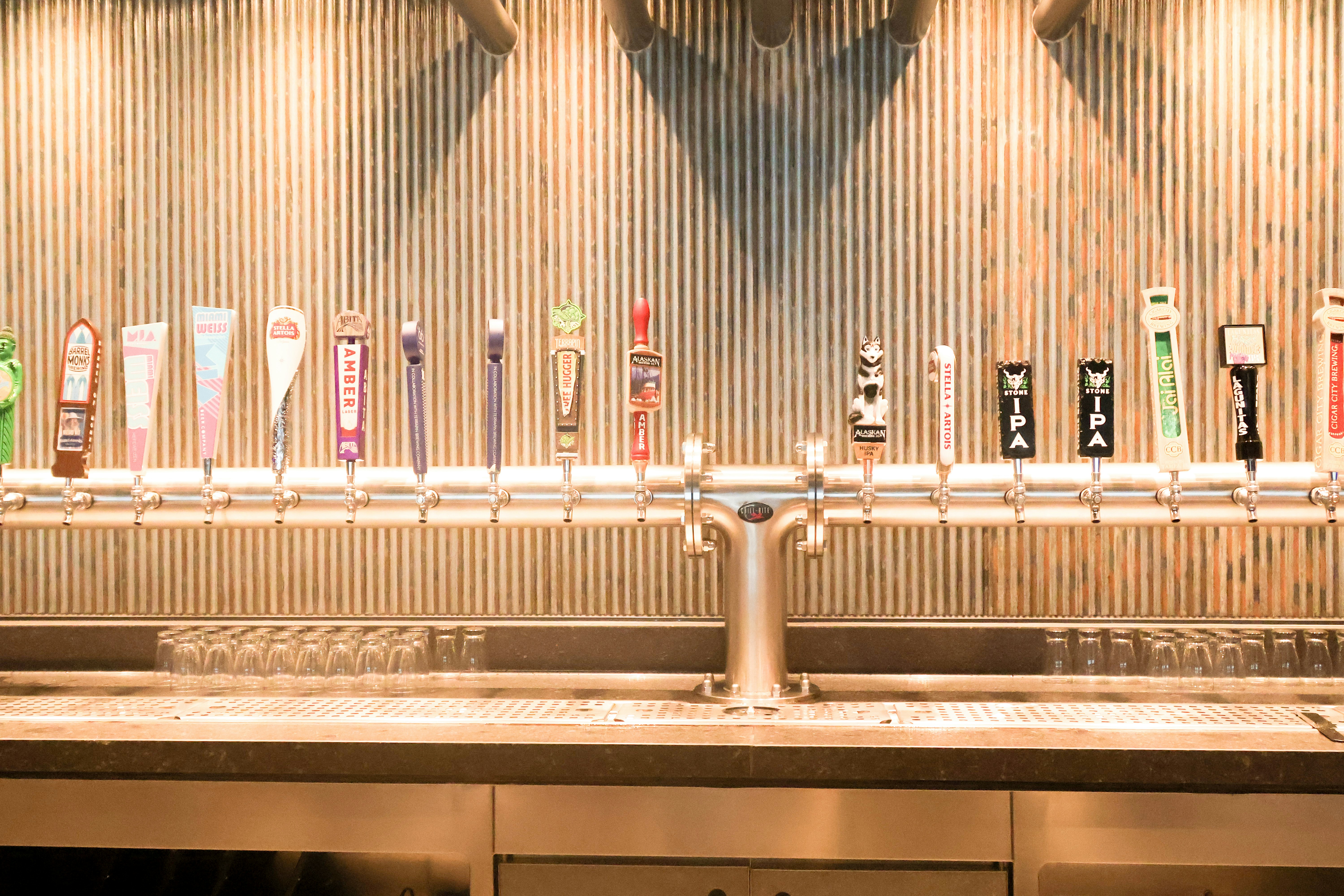 A Symphony of Taps: Craft Beer on Display