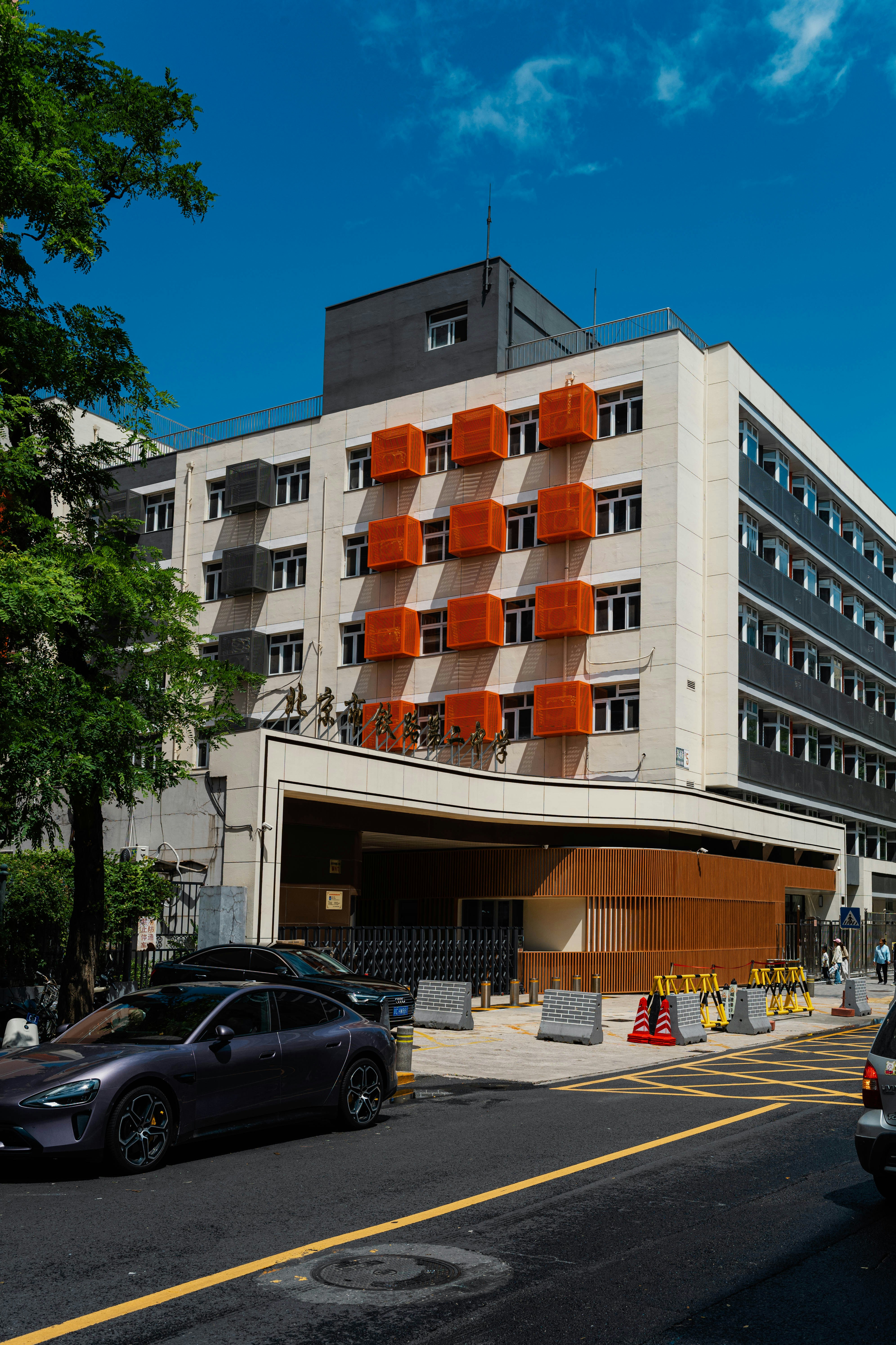 Urban Geometry: A Dance of Lines and Colors