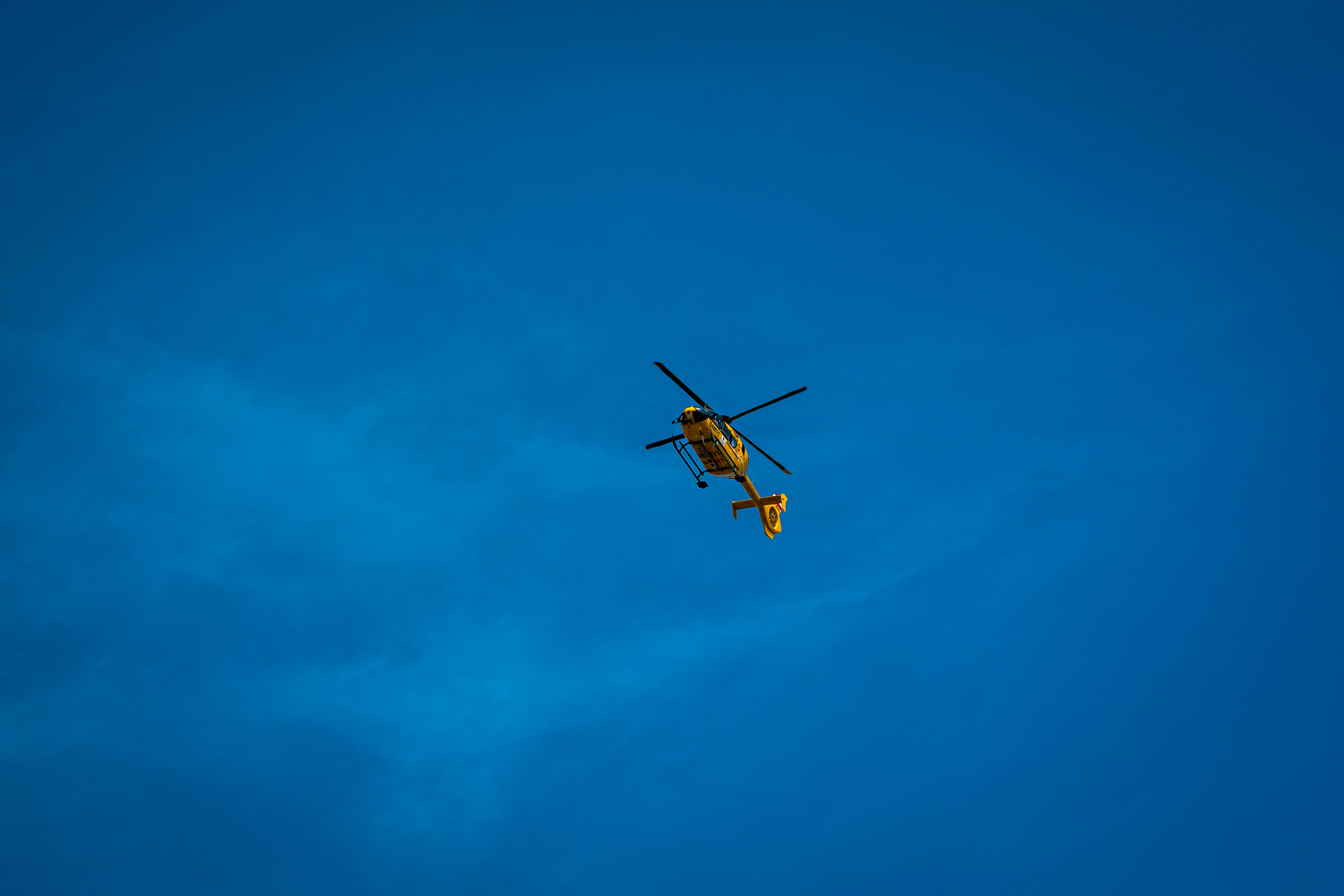 Soaring Above the Horizon: A Helicopter's Perspective