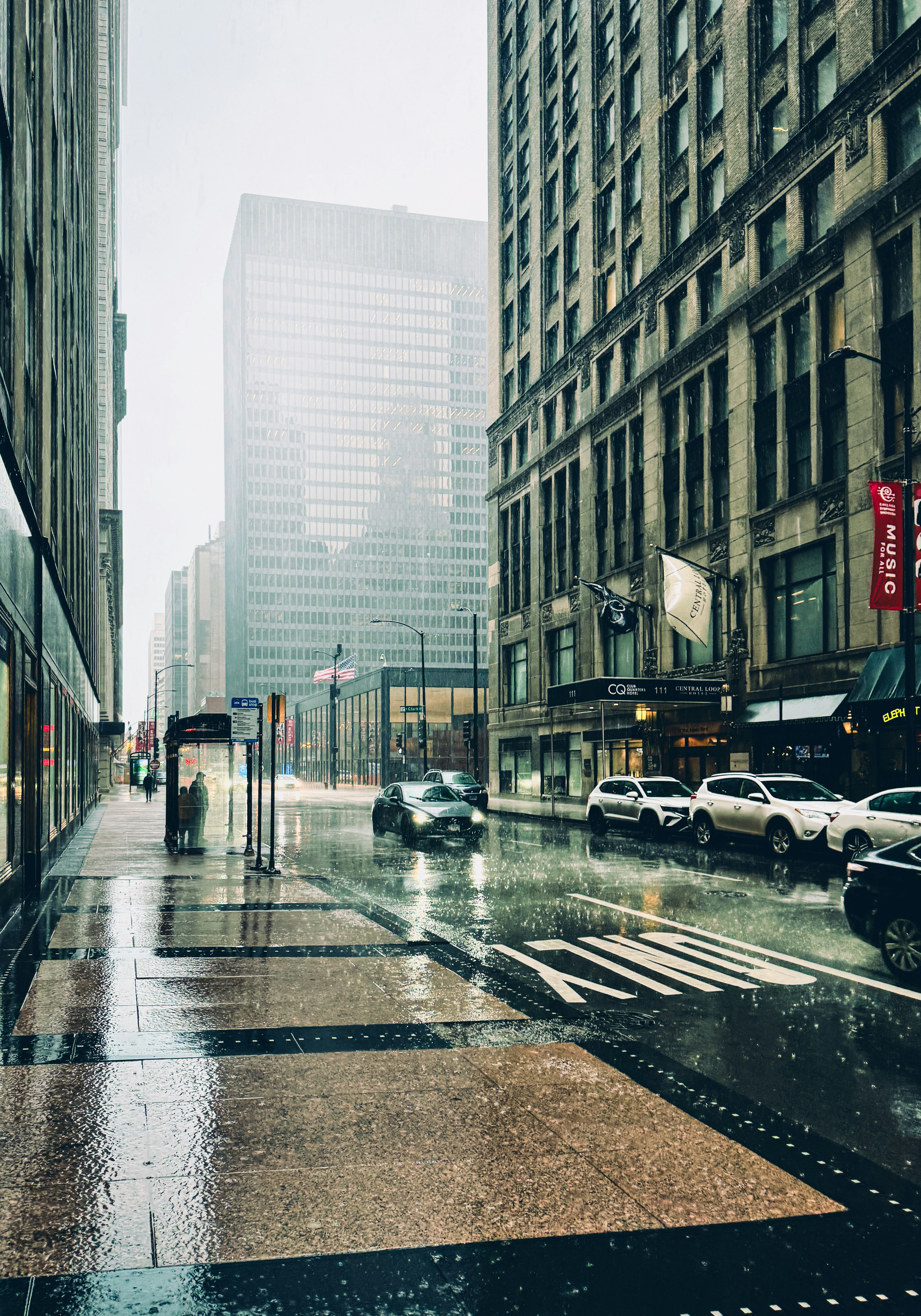 Urban Symphony in the Rain