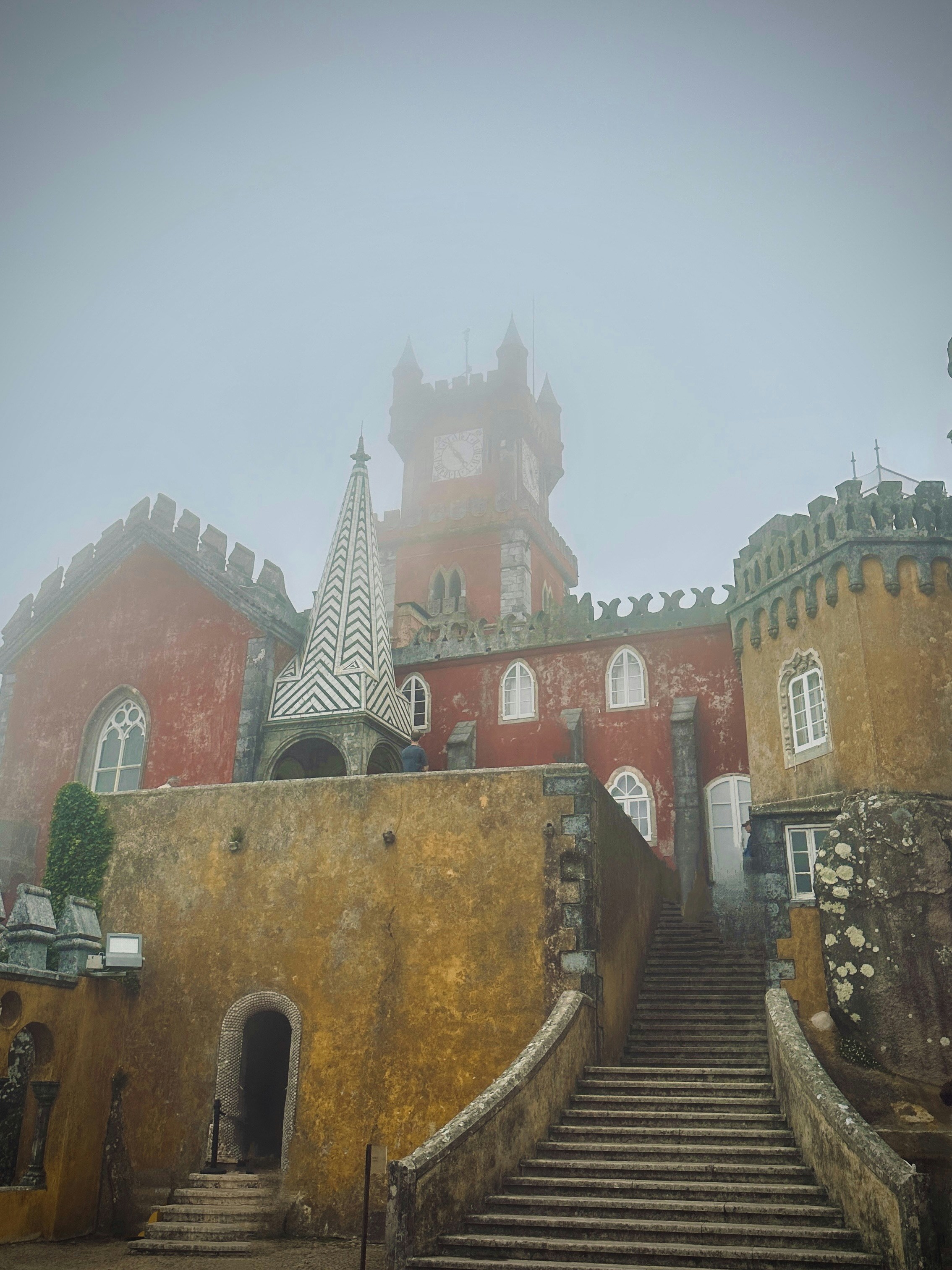 Mystical Fortress in the Mist