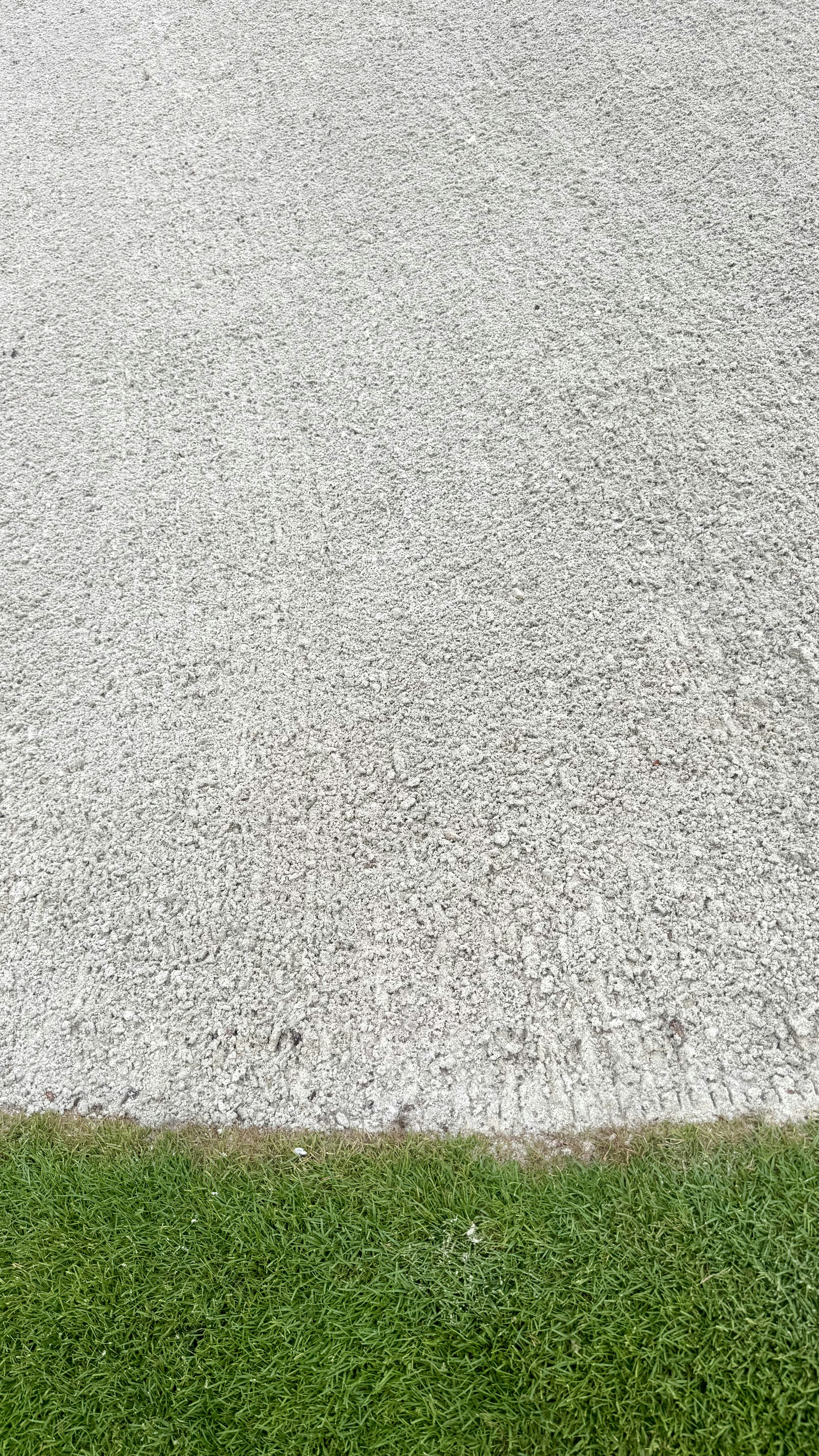 Textured Contrast: The Meeting of Earth and Turf