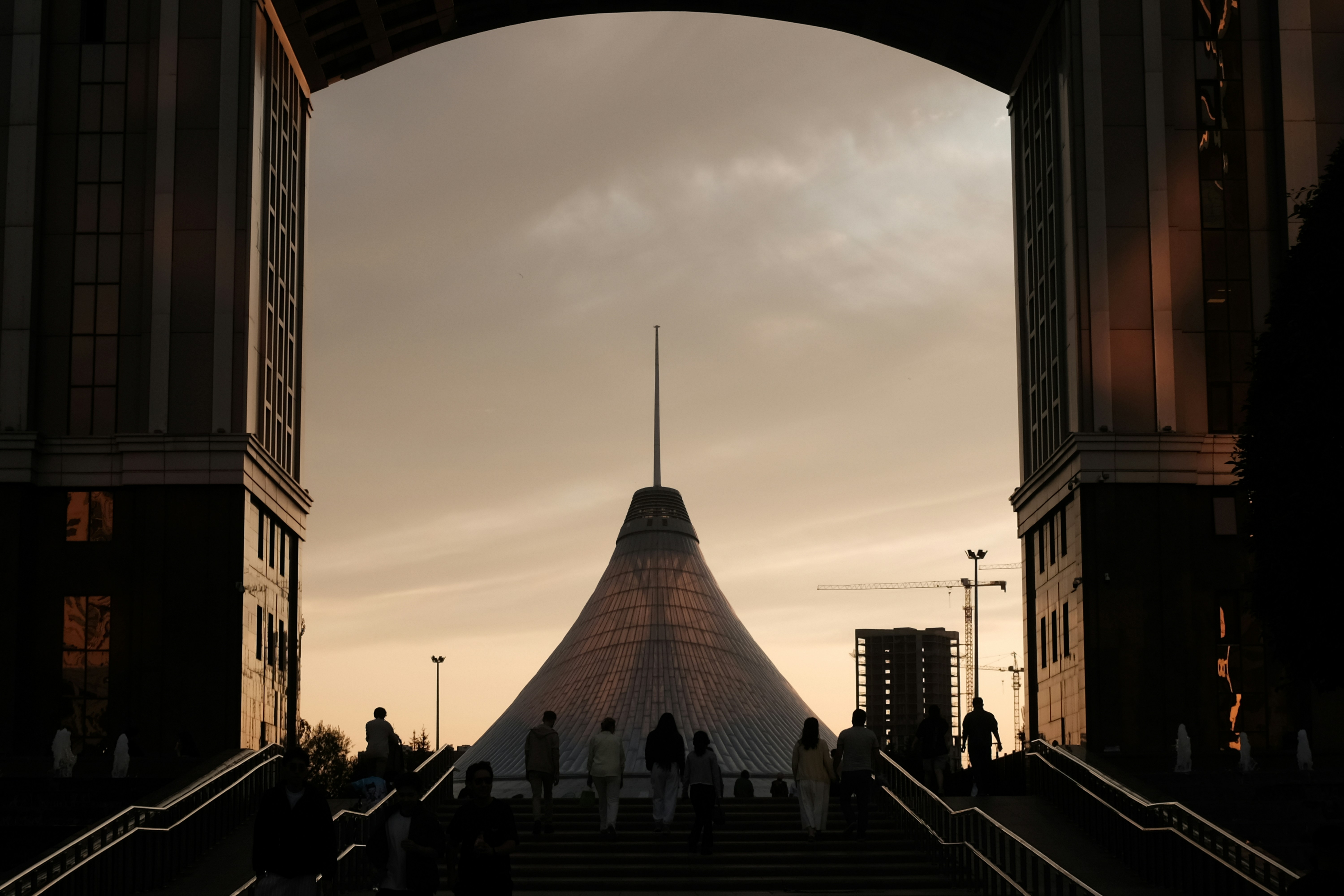 Silhouette of Serenity: A Gateway to Modern Architecture
