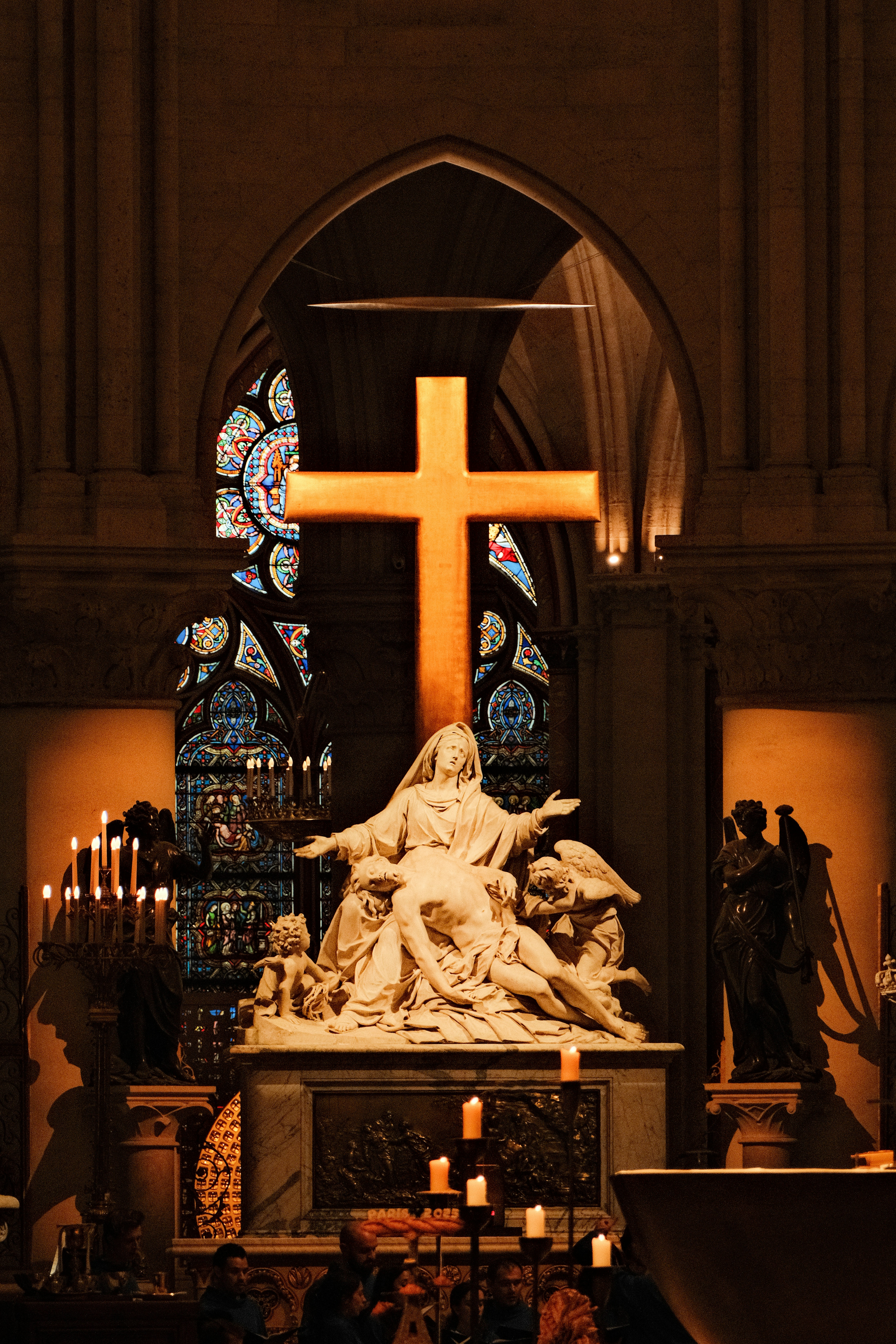 Illuminated Reverence: A Sacred Moment