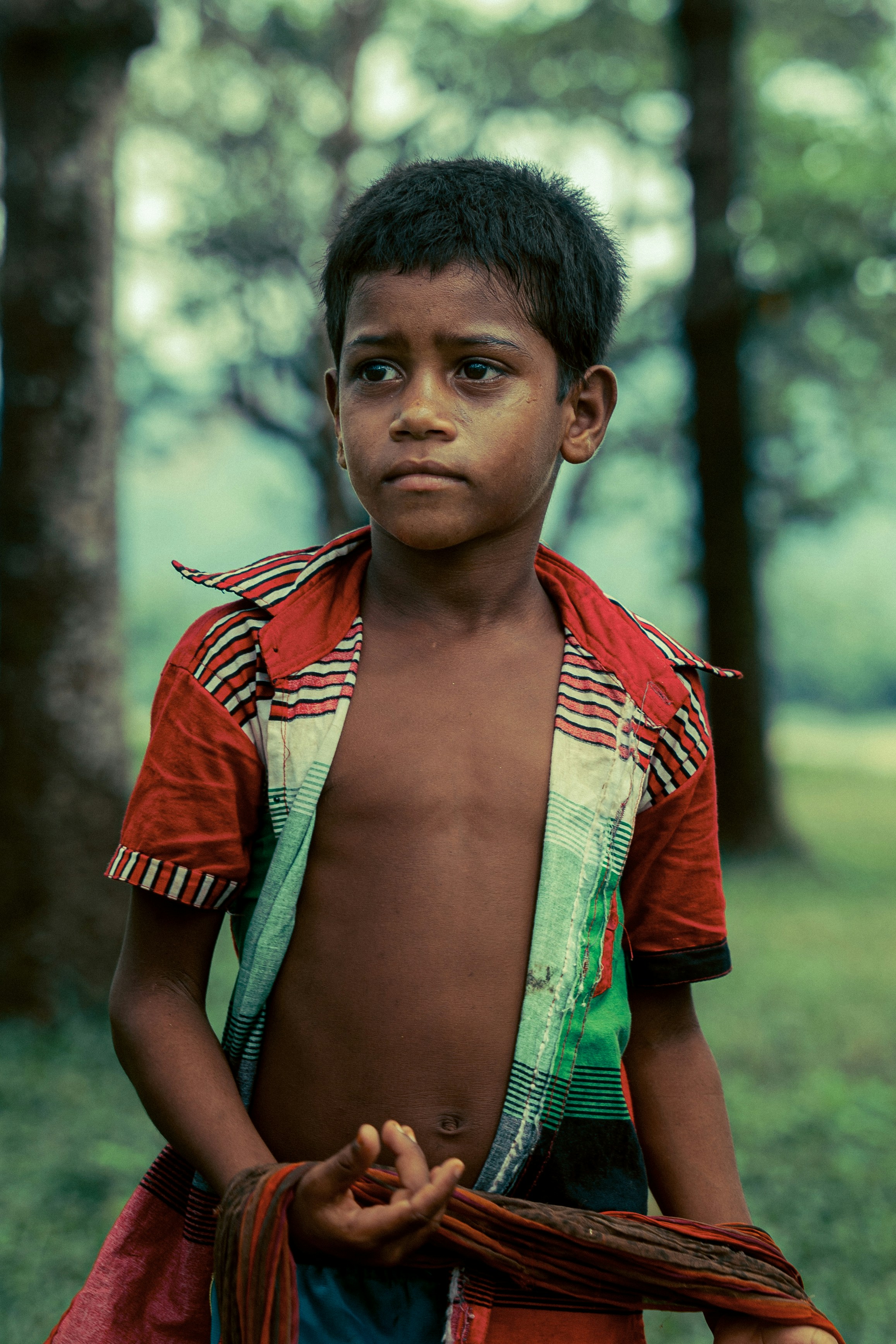 A Glimpse of Innocence Amidst Nature