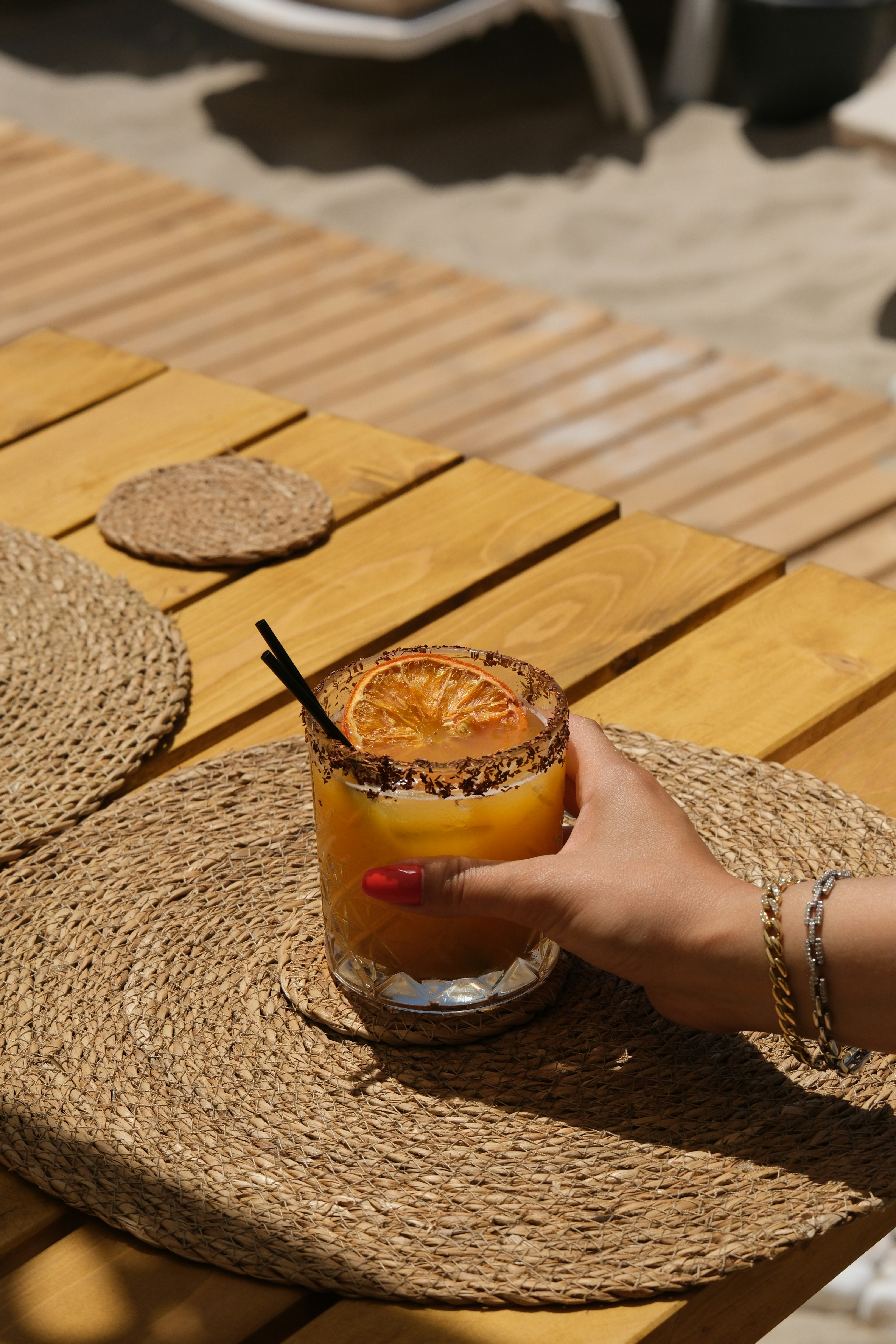 Sunkissed Sips: A Tropical Indulgence