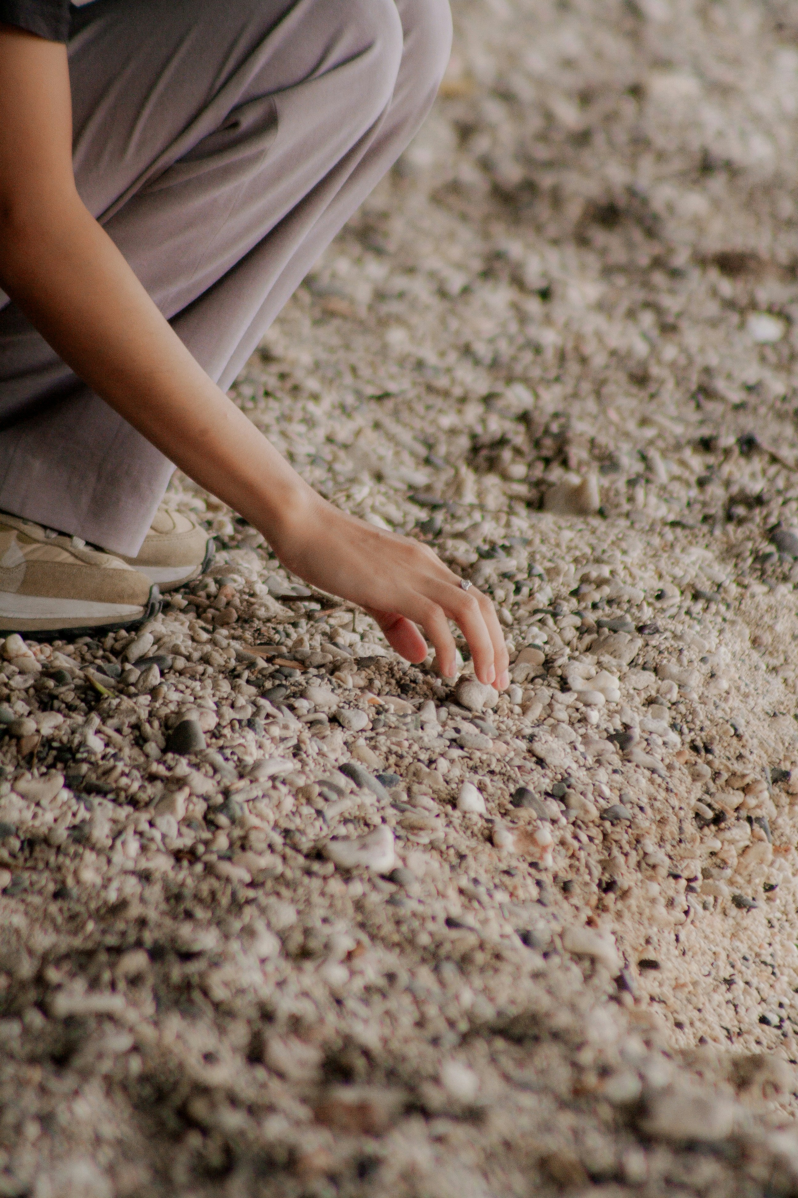 Pebble Reach: a Quiet Gesture on a Gravel Shore