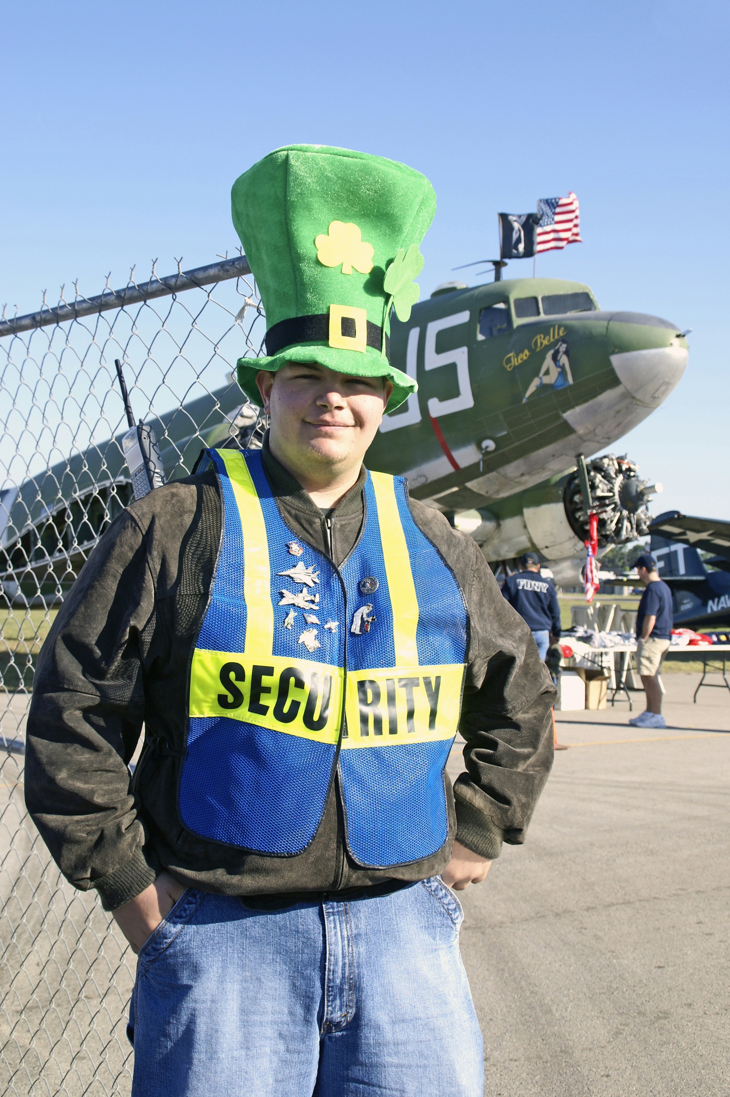 Guardian of the Skies: A Festive Security Presence
